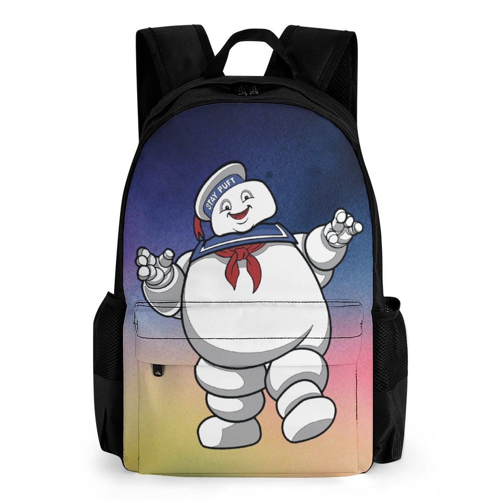 Ghostbusters Stay Puft Backpack Student Satchel Schoolbag Bookbag ...