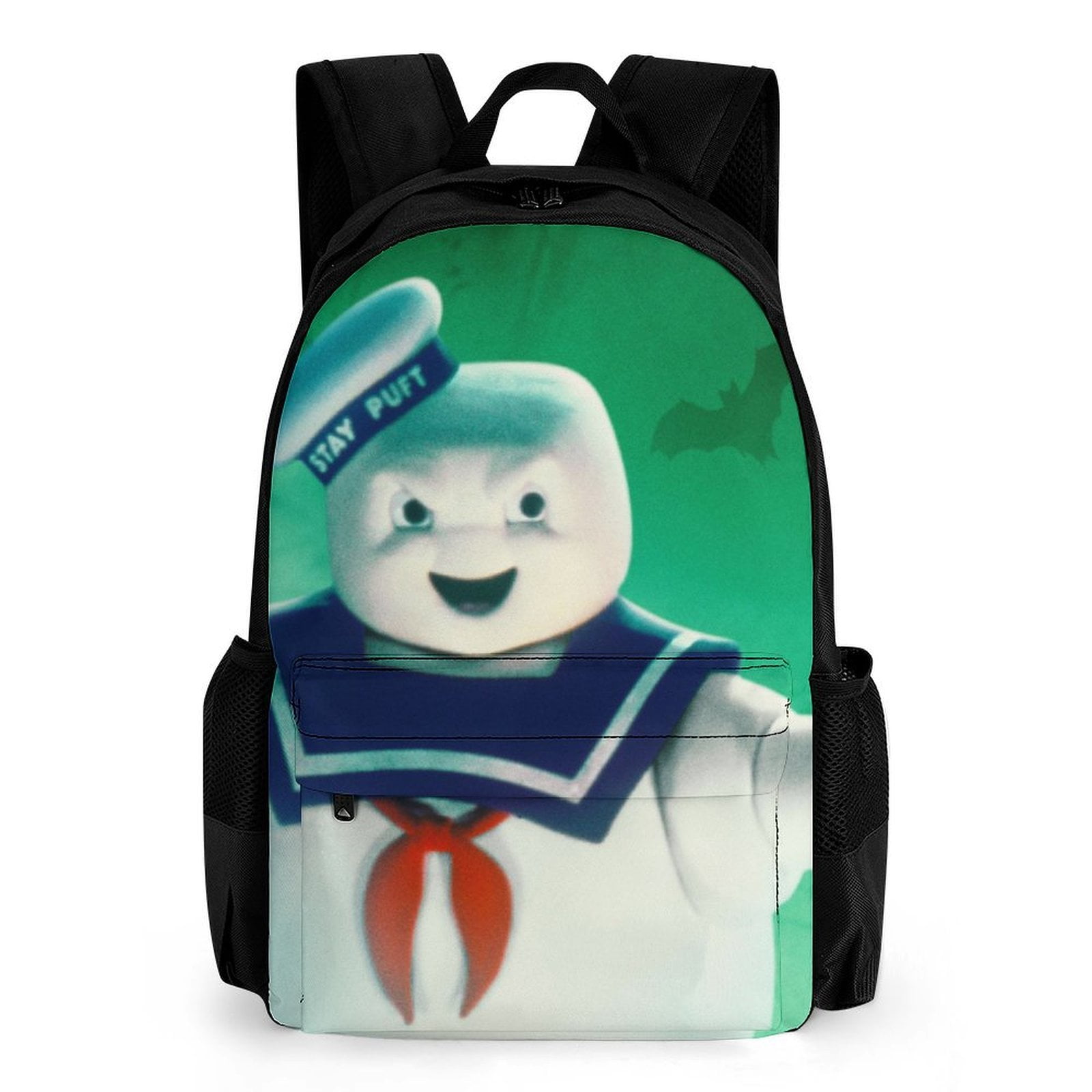 Ghostbusters Stay-Puft Backpack Student Satchel Schoolbag Bookbag ...