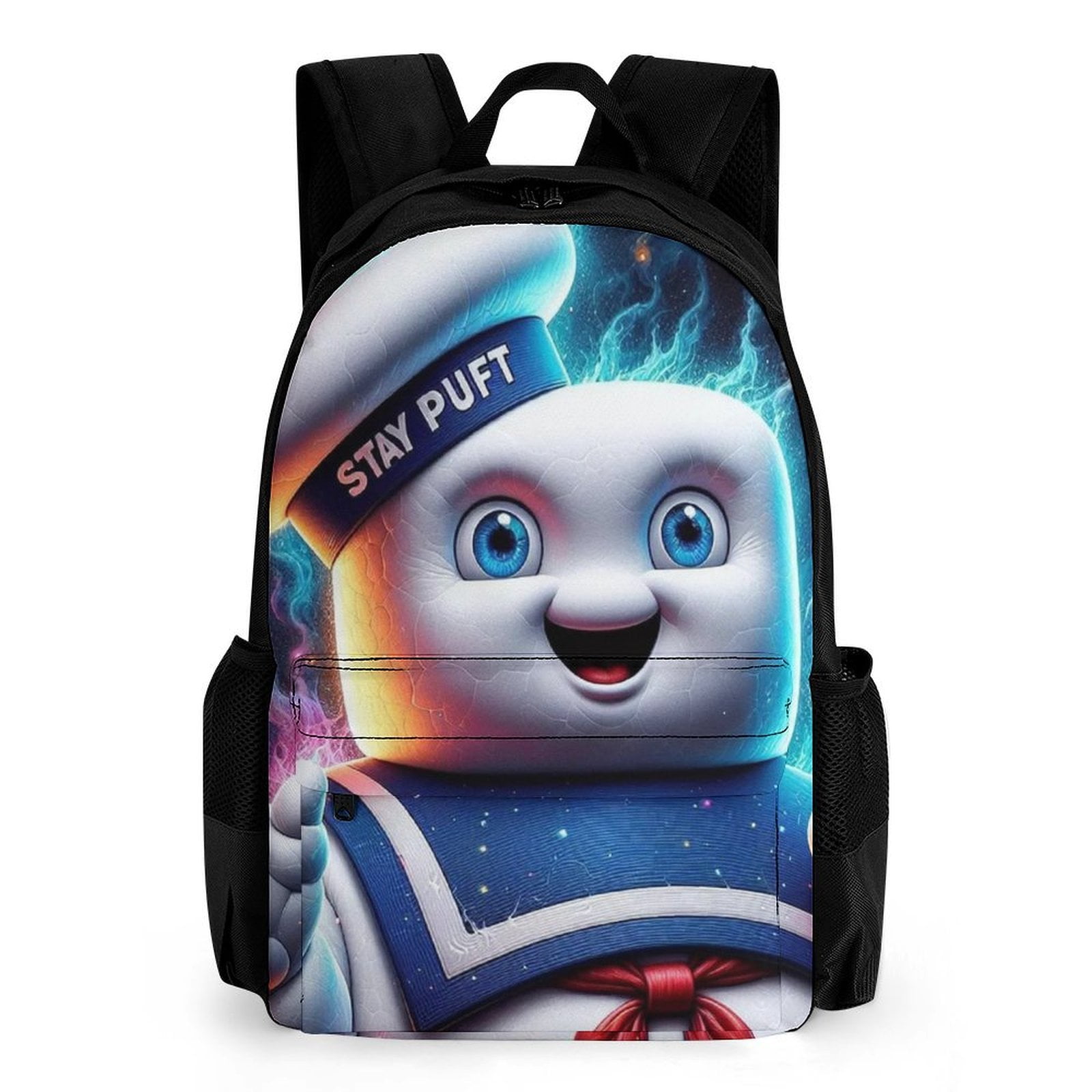 Ghostbusters Stay Puft Backpack Student Satchel Schoolbag Bookbag ...