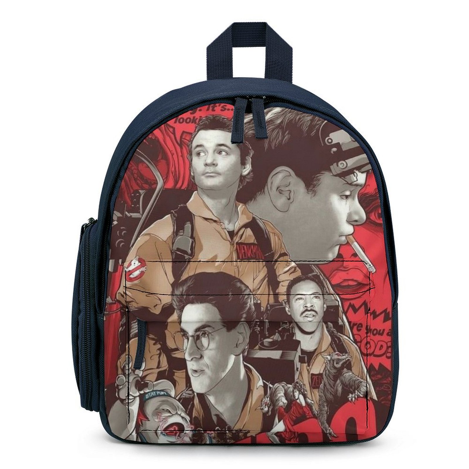 Ghostbusters Stay Puft Casual Daypacks Simple Shoulder Bag Rucksack ...