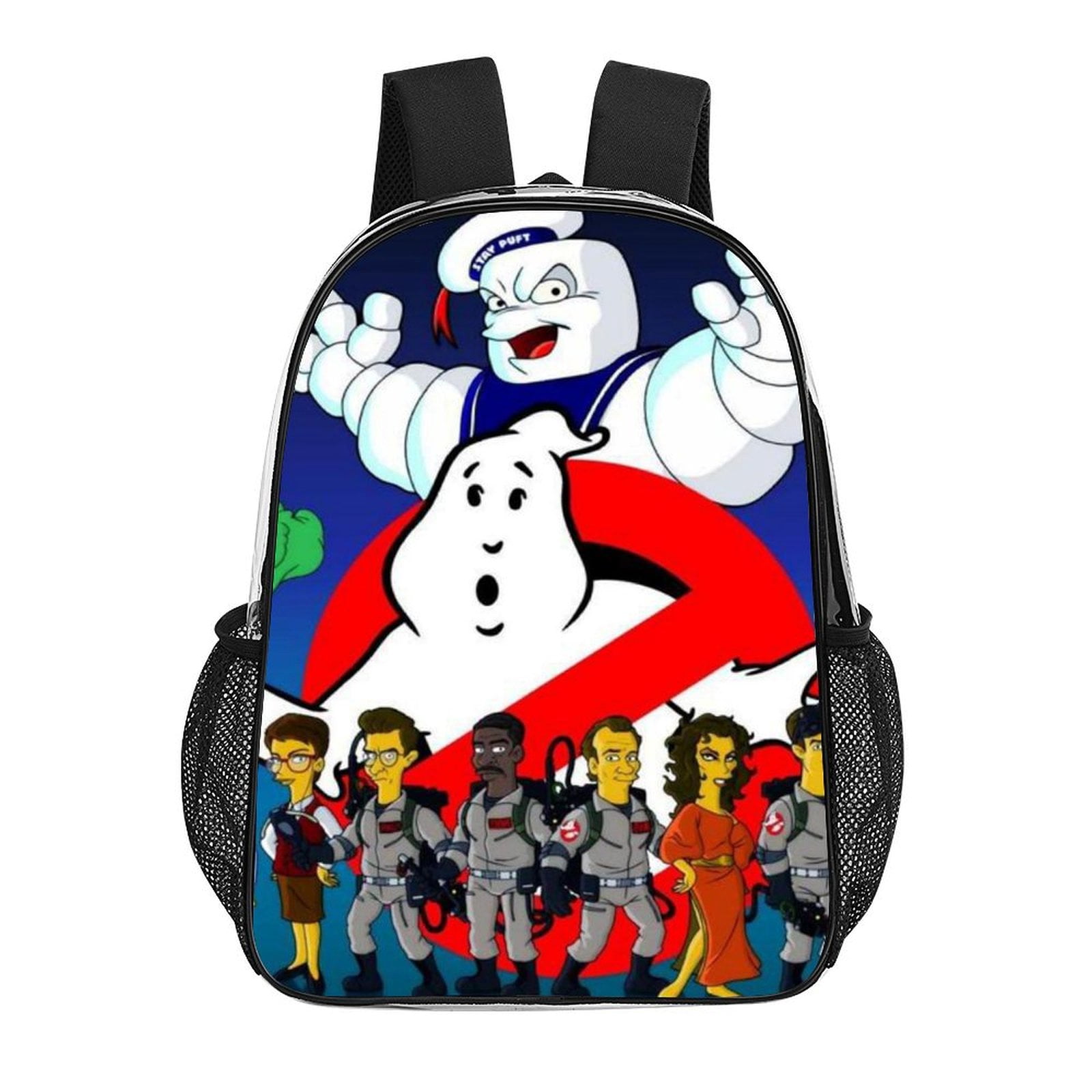 Ghostbusters Stay Puft Clear Backpack Transparent Bag 17 Inch Large ...
