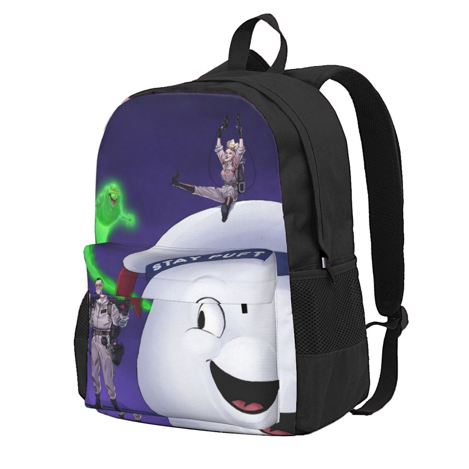 Ghostbusters Stay Puft Film Laptop Backpack School Bag Large Capacity ...