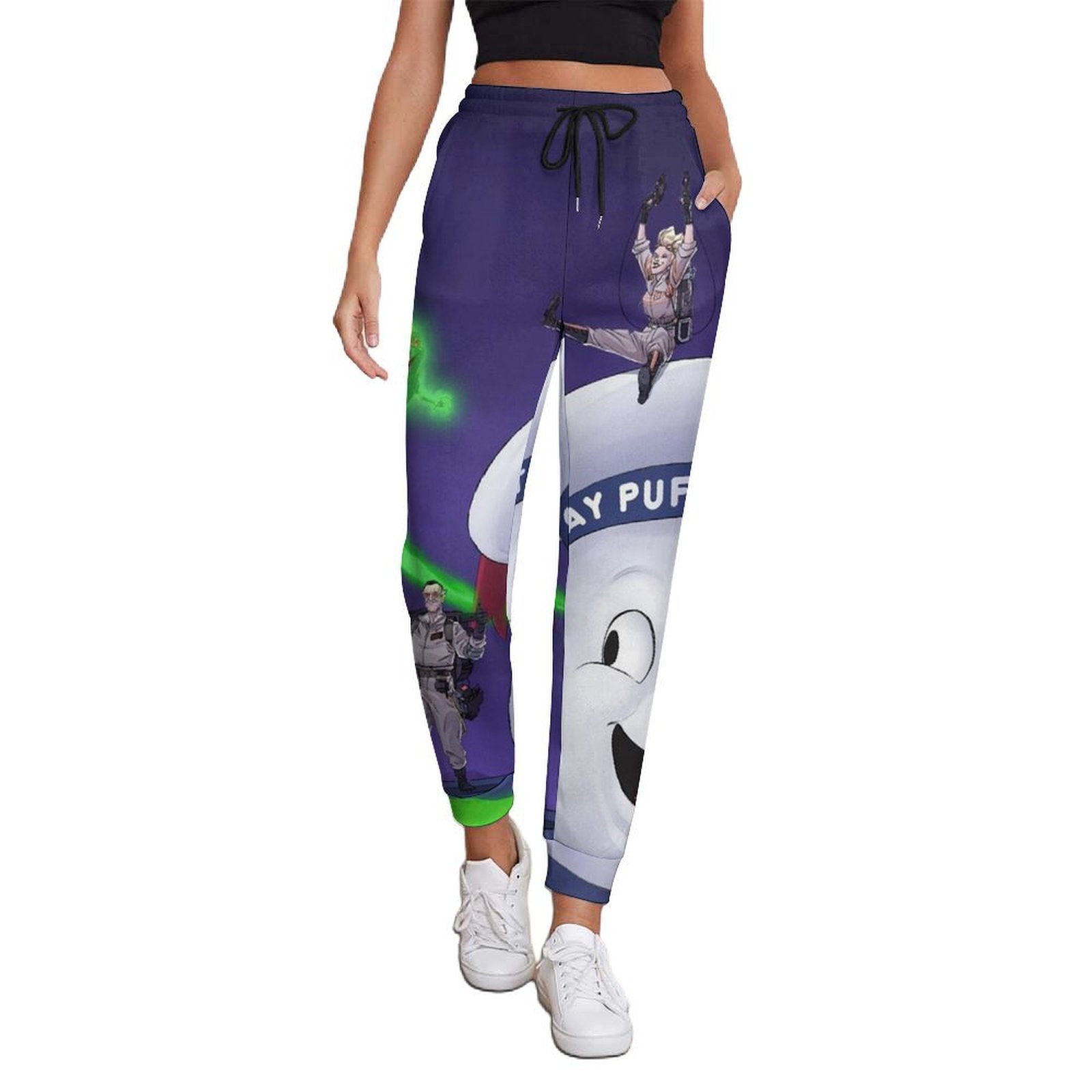 Ghostbusters Stay Puft Film Womens Sweatpants Joggers Pants Trousers ...