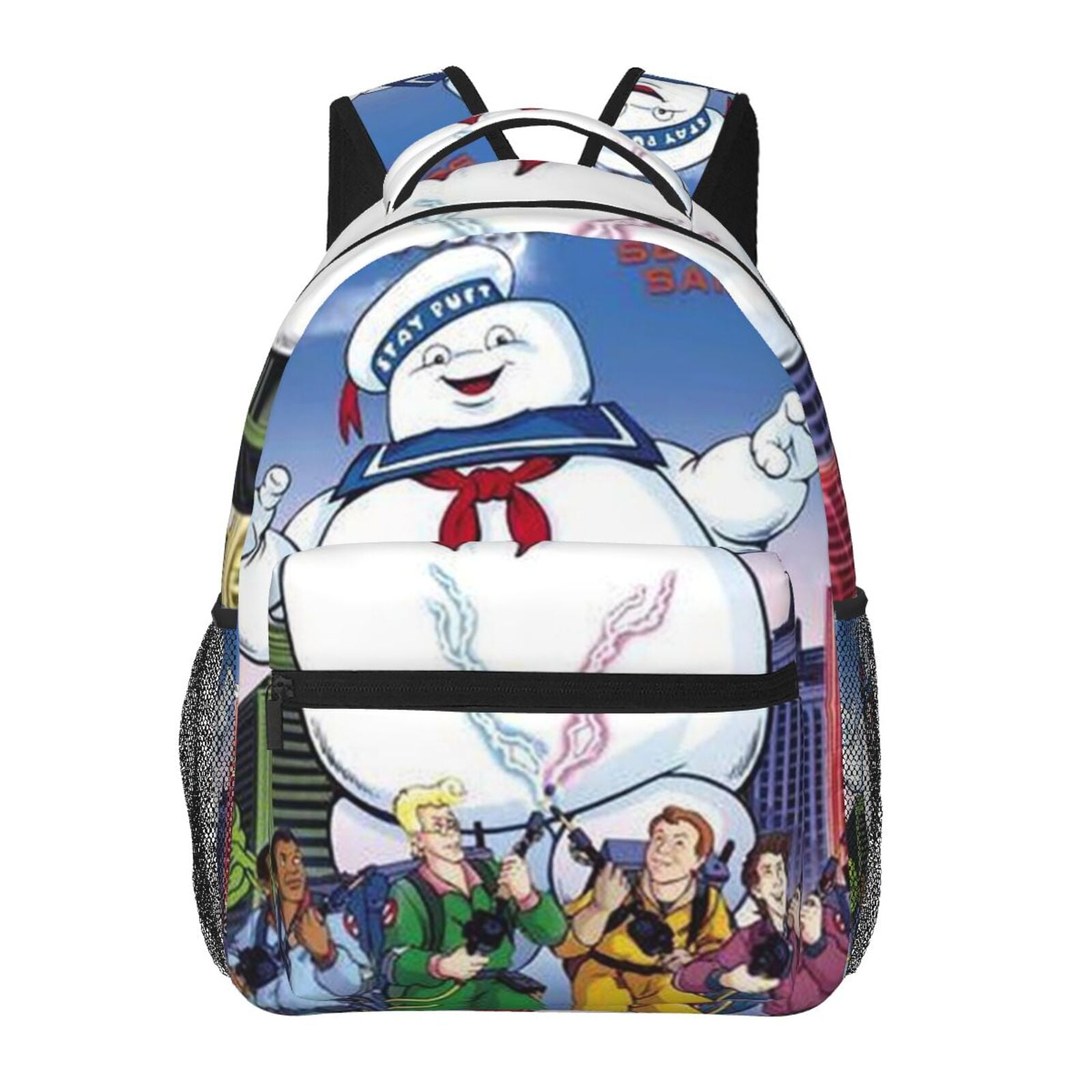 Ghostbusters Stay-Puft Laptop Backpack Daypack Large Capacity ...