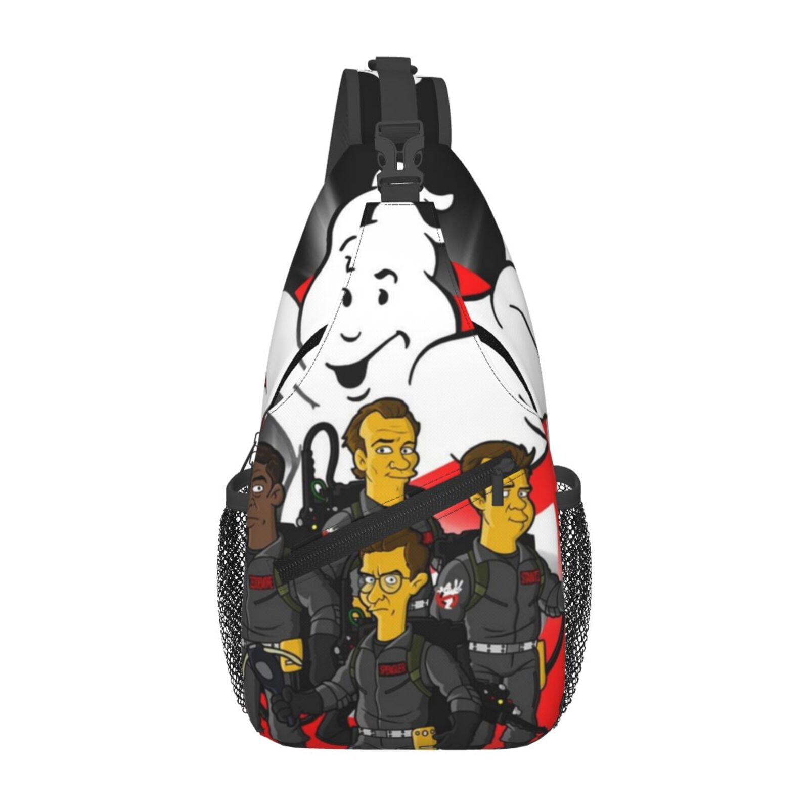 Ghostbusters Stay Puft Logo Sling Bag Casual Shoulder Chest Bags ...