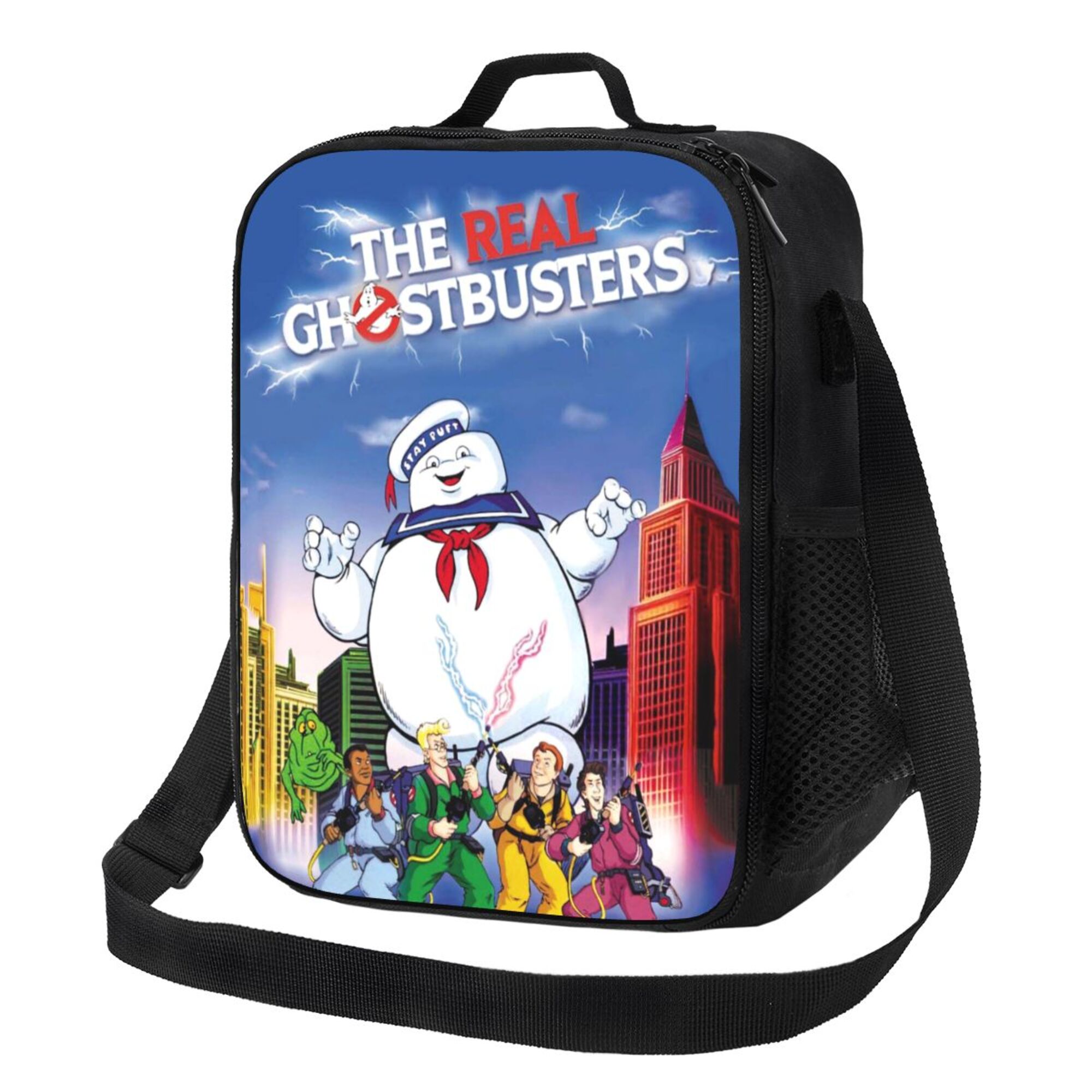 Ghostbusters Stay Puft Lunch Bag Portable Tote Bag Insulated Lunch Box ...