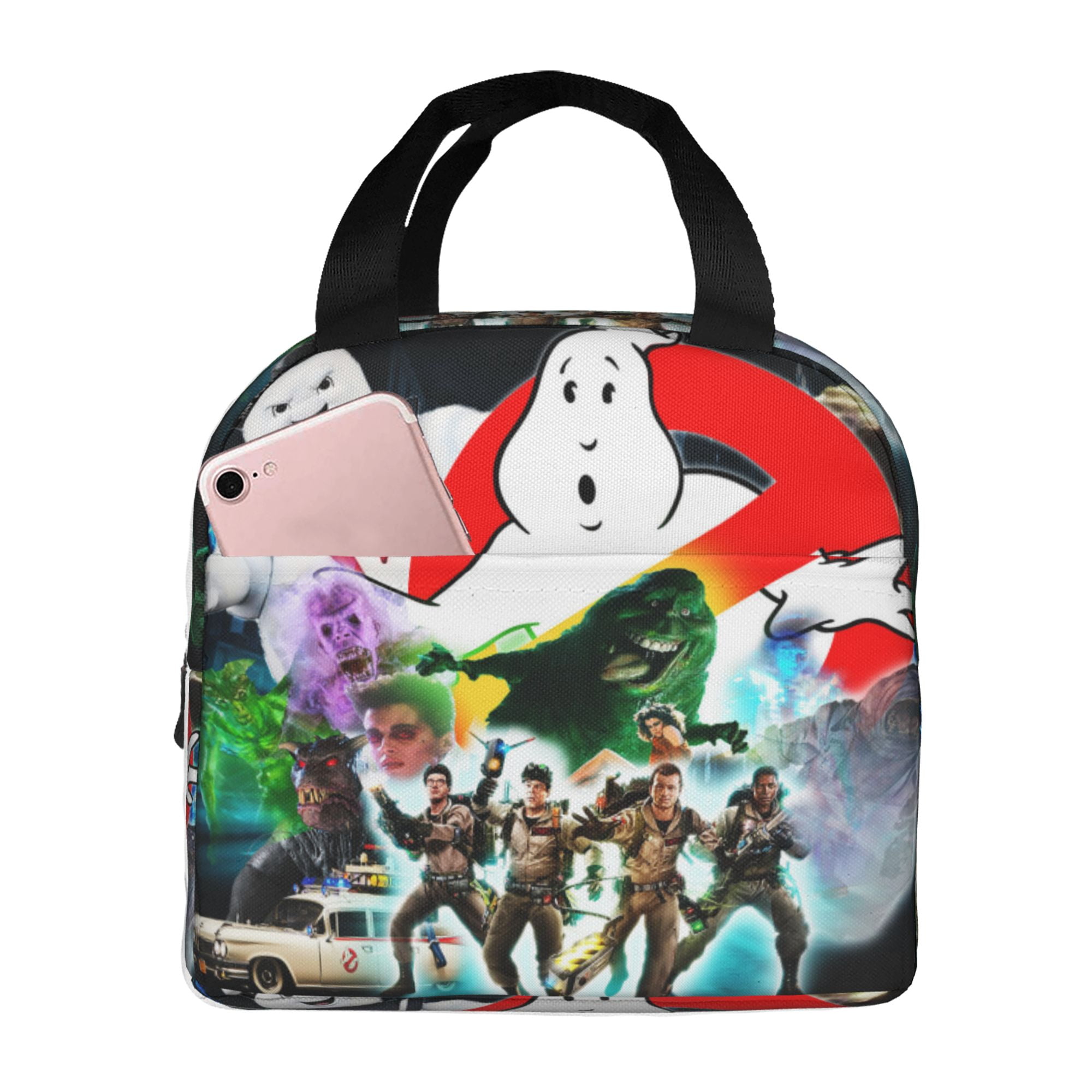 Ghostbusters Stay Puft Lunch Bag Portable Tote Bag Insulated Lunch Box ...