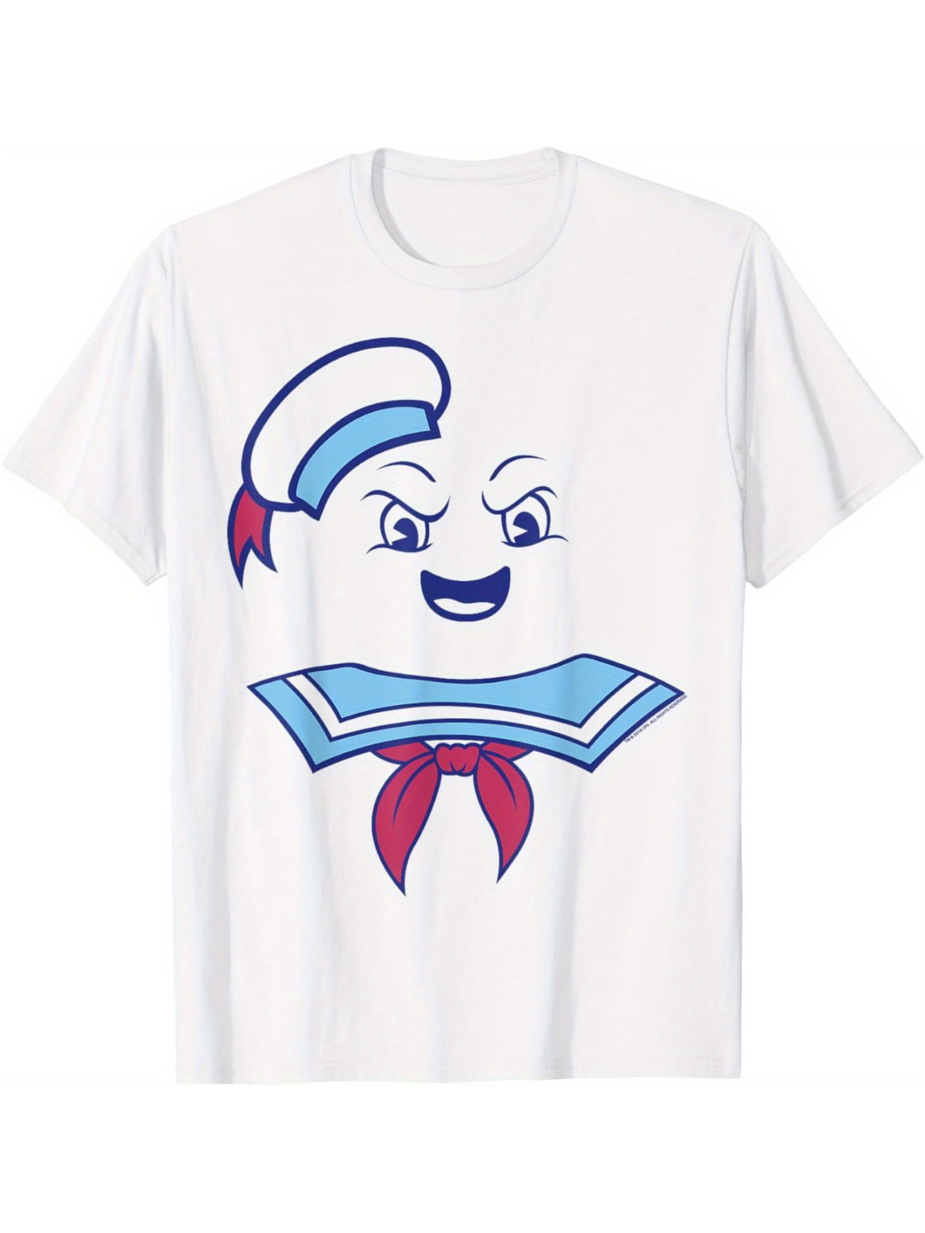 Ghostbusters Stay Puft Marshmallow Man Costume T-Shirt - Walmart.com