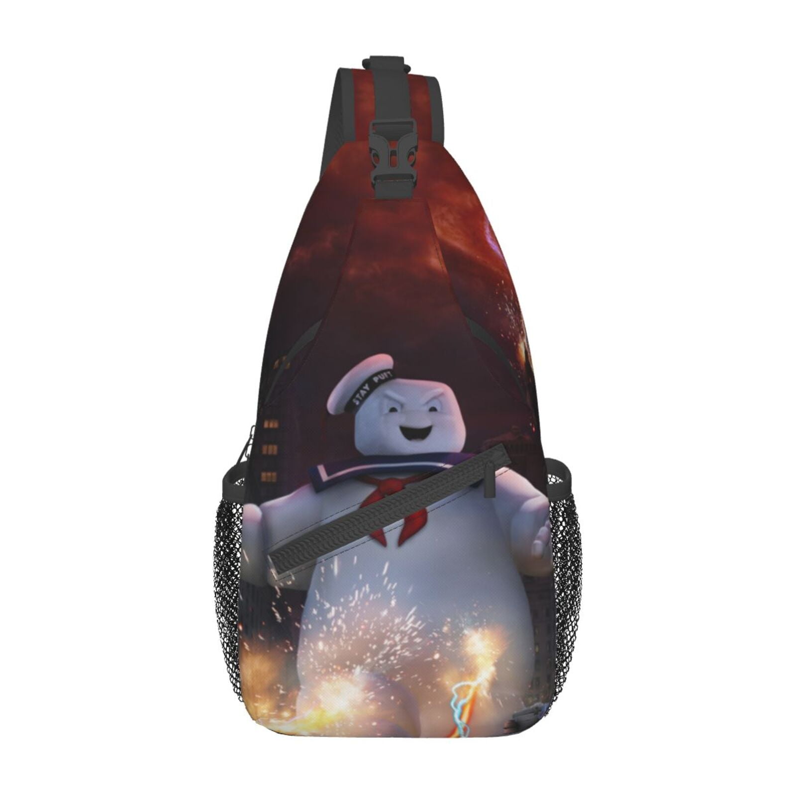 Ghostbusters Stay Puft Sling Bag Crossbody Backpack Chest Bags ...