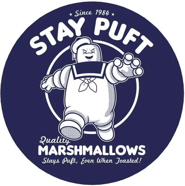 Ghostbusters Sticker Stay Puft Marshmellow Man Phone Decal Water Bottle ...