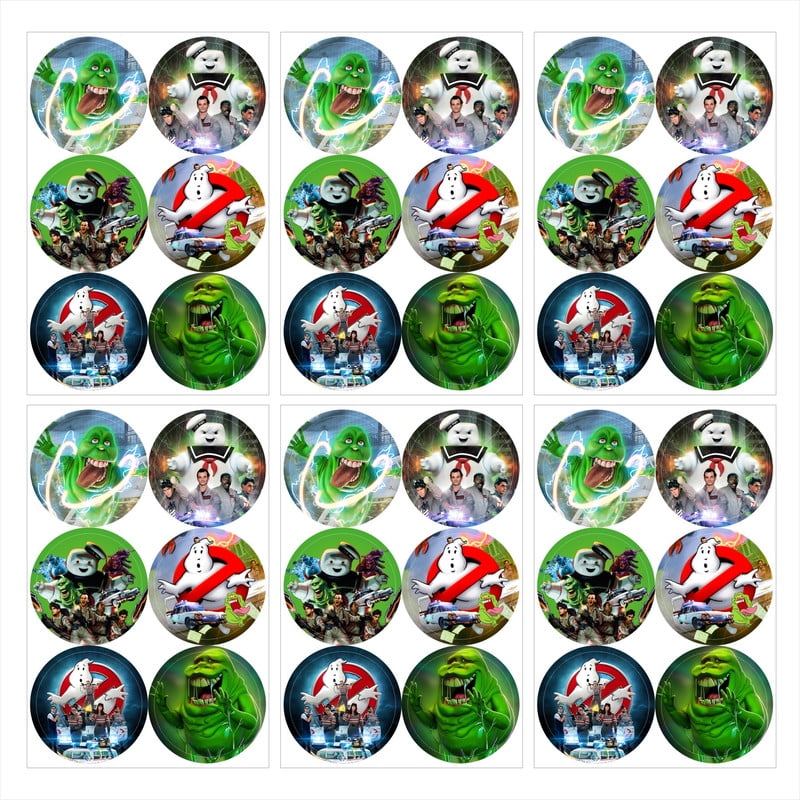 Ghostbusters Stickers Party Favors Labels Birthday Thank You Themed ...