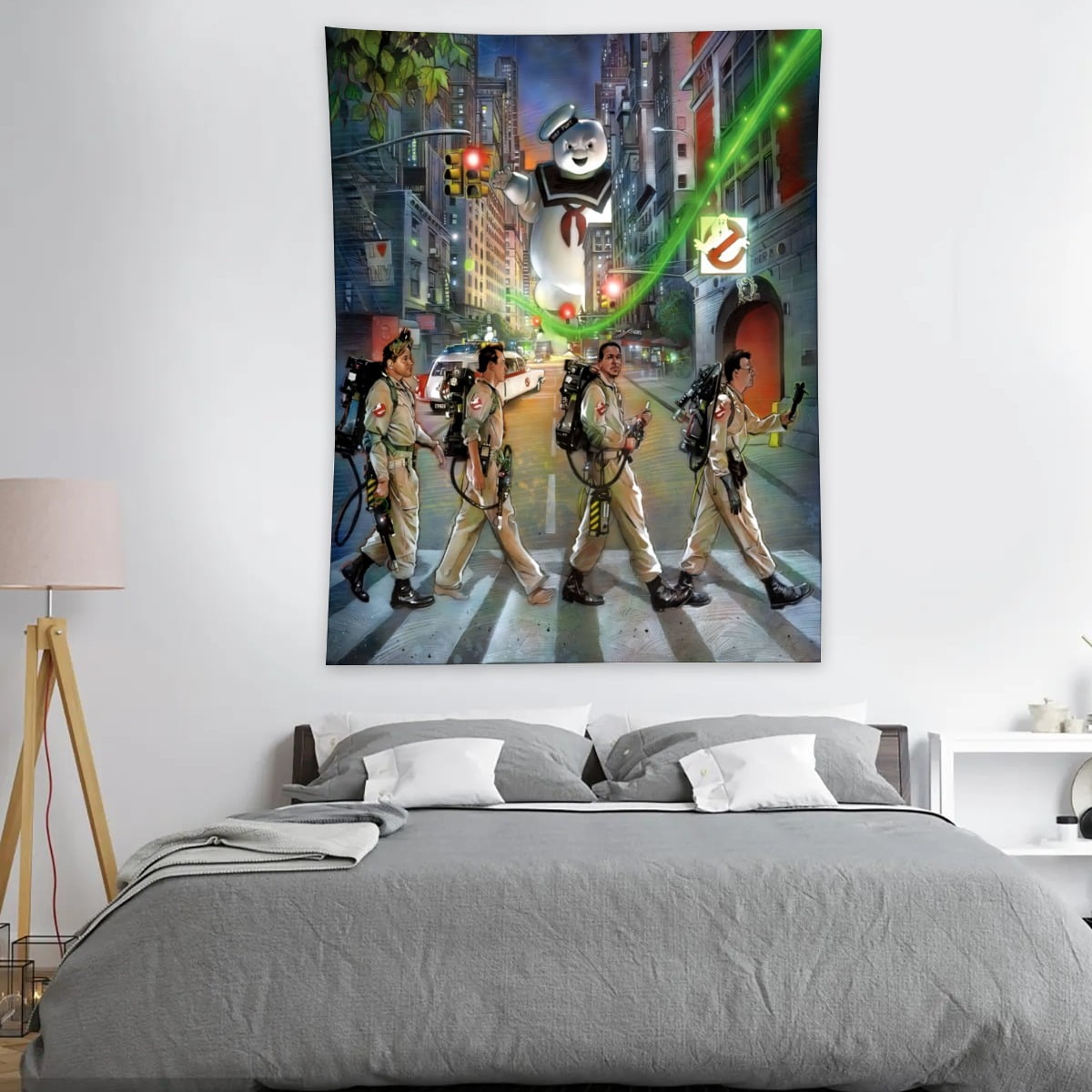 Ghostbusters Tapestry Gift Wall Hanging Backdrop for Room Bedroom Girls ...