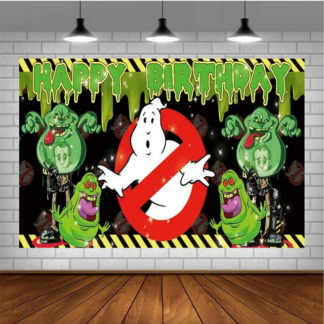 Ghostbusters Taspestry Wall Decor Party Supplies Background ...