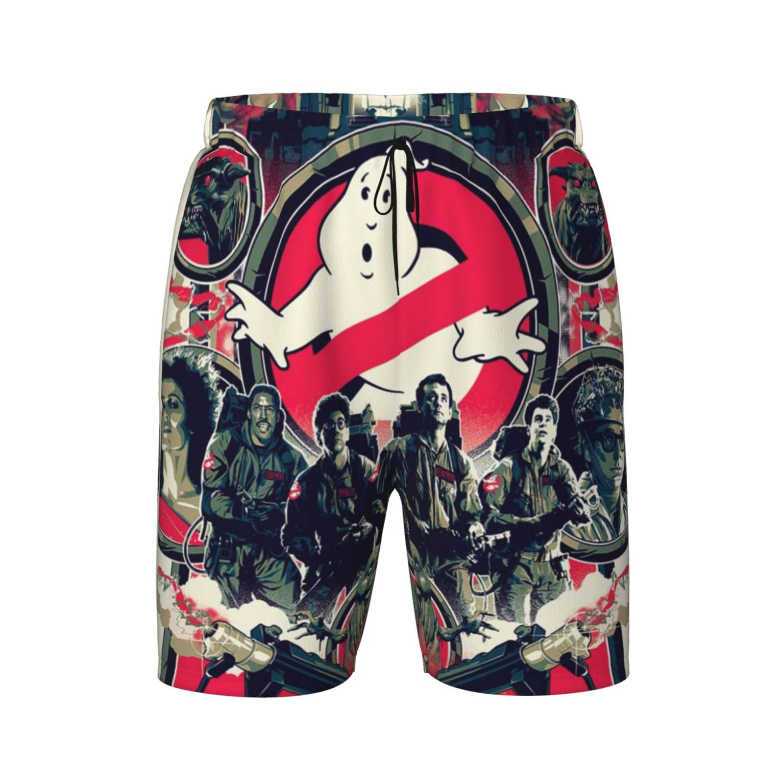 Ghostbusters Teen Swim Trunks Summer Beach Board Shorts Double Layered ...