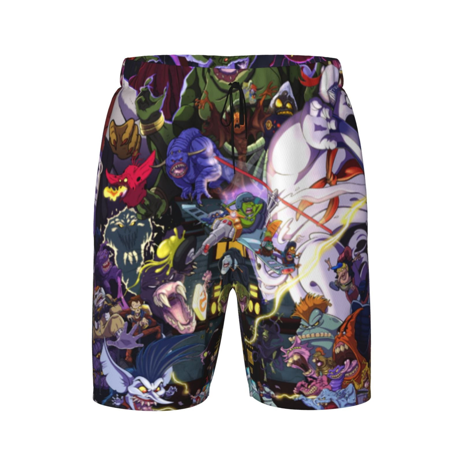 Ghostbusters Teen Swim Trunks Summer Beach Board Shorts Double Layered ...