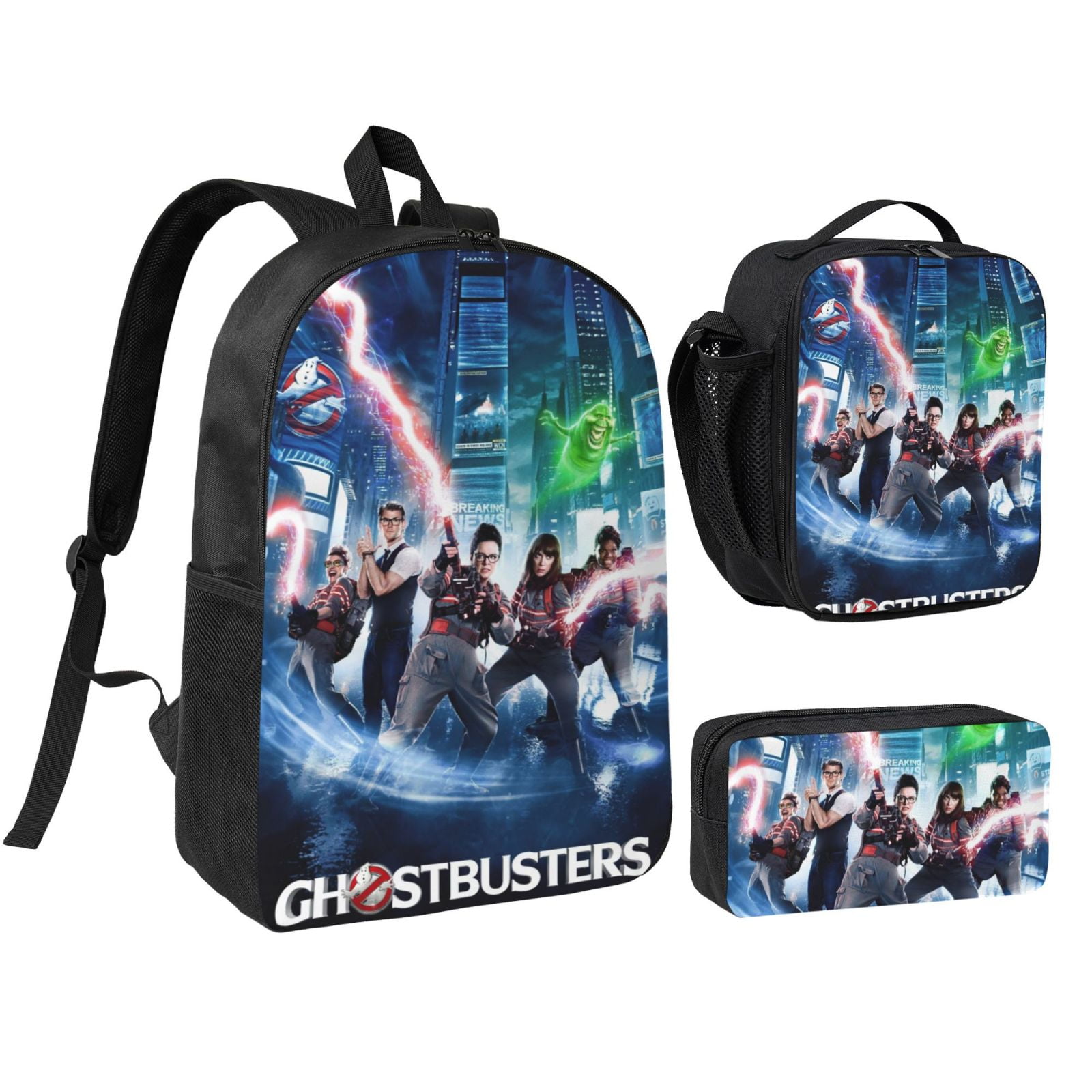 Ghostbusters Three piece backpack set young backpack combination ...