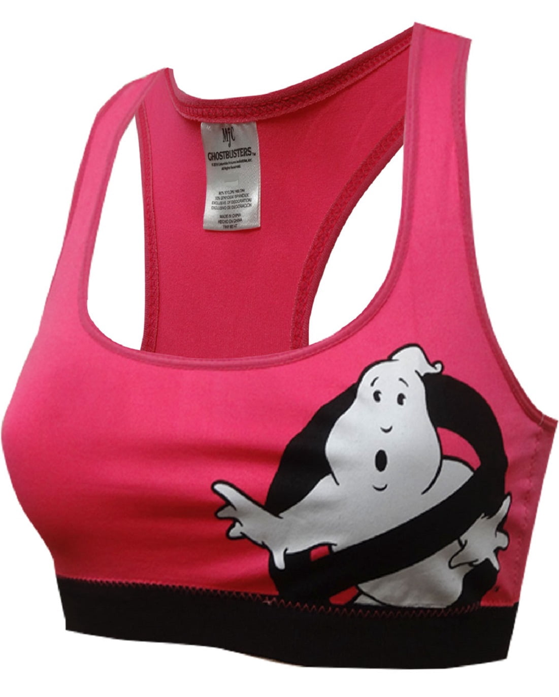 Ghostbusters Who You Gonna Call Racer Back Women Bra Sports Bra Low ...