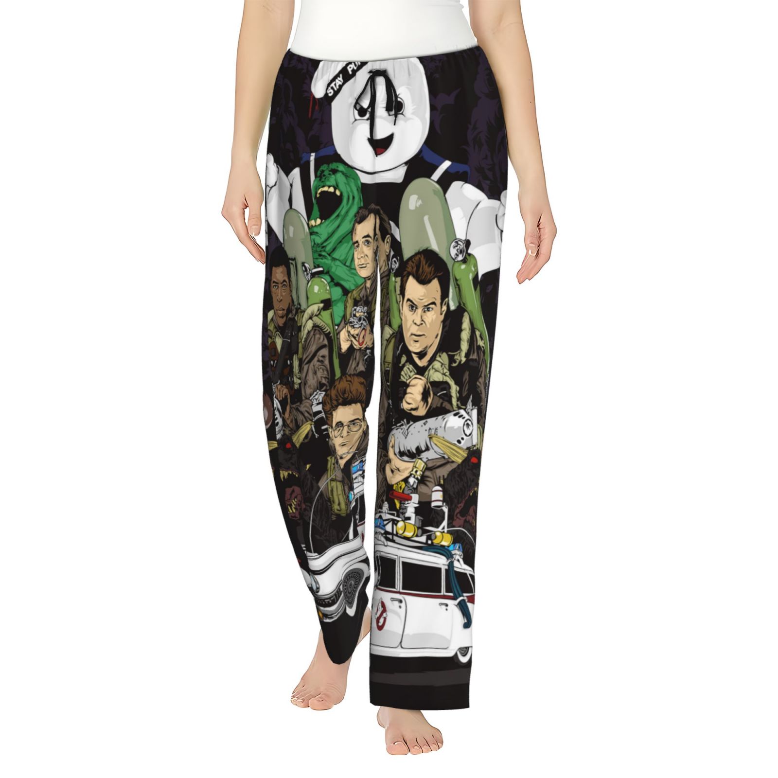 Ghostbusters Women's Pajama Pants Ultra Soft Comfy Sleep Lounge Pants ...