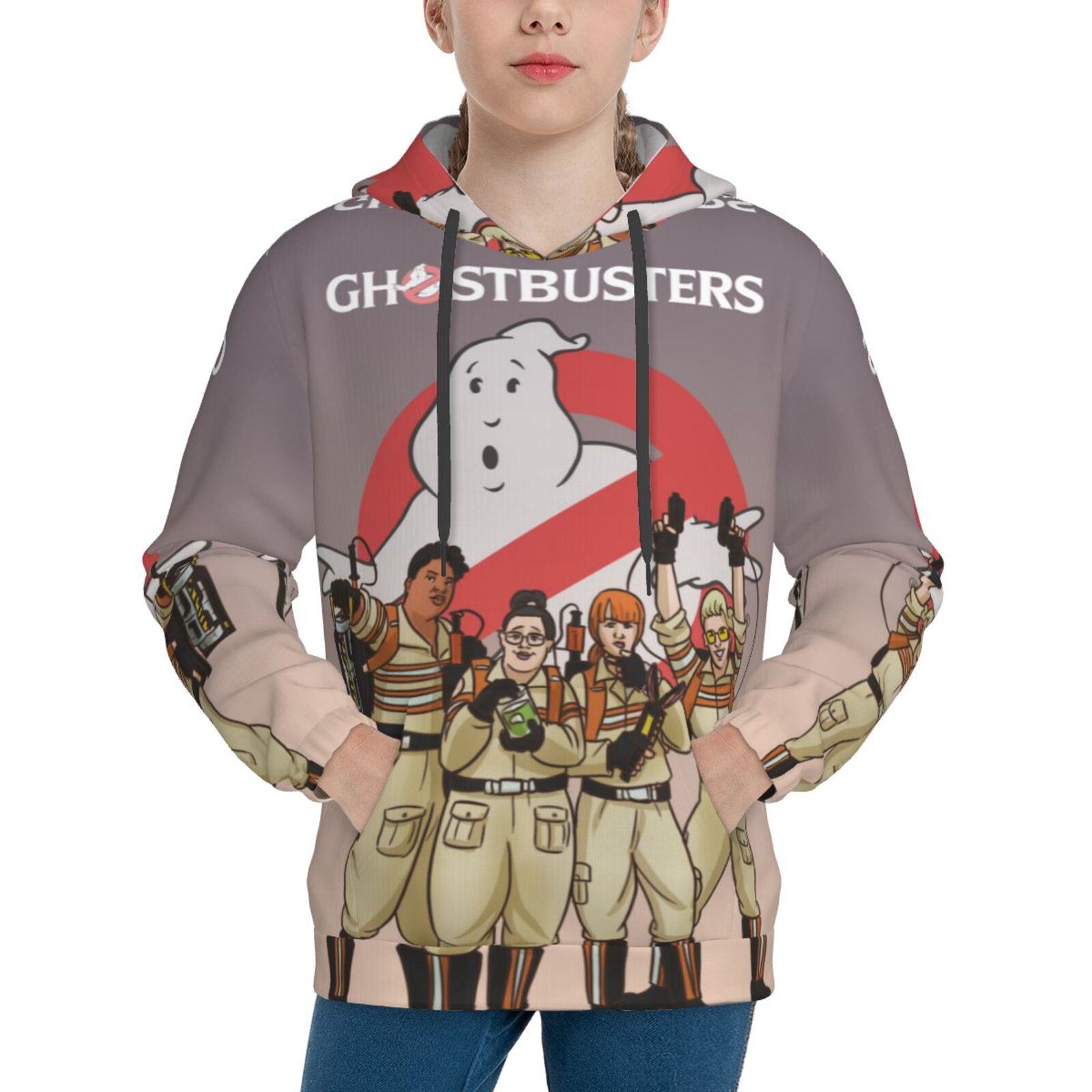 Ghostbusters Youth Sweatshirt Hoodies Pullover 3D Print Novelty Hooded ...