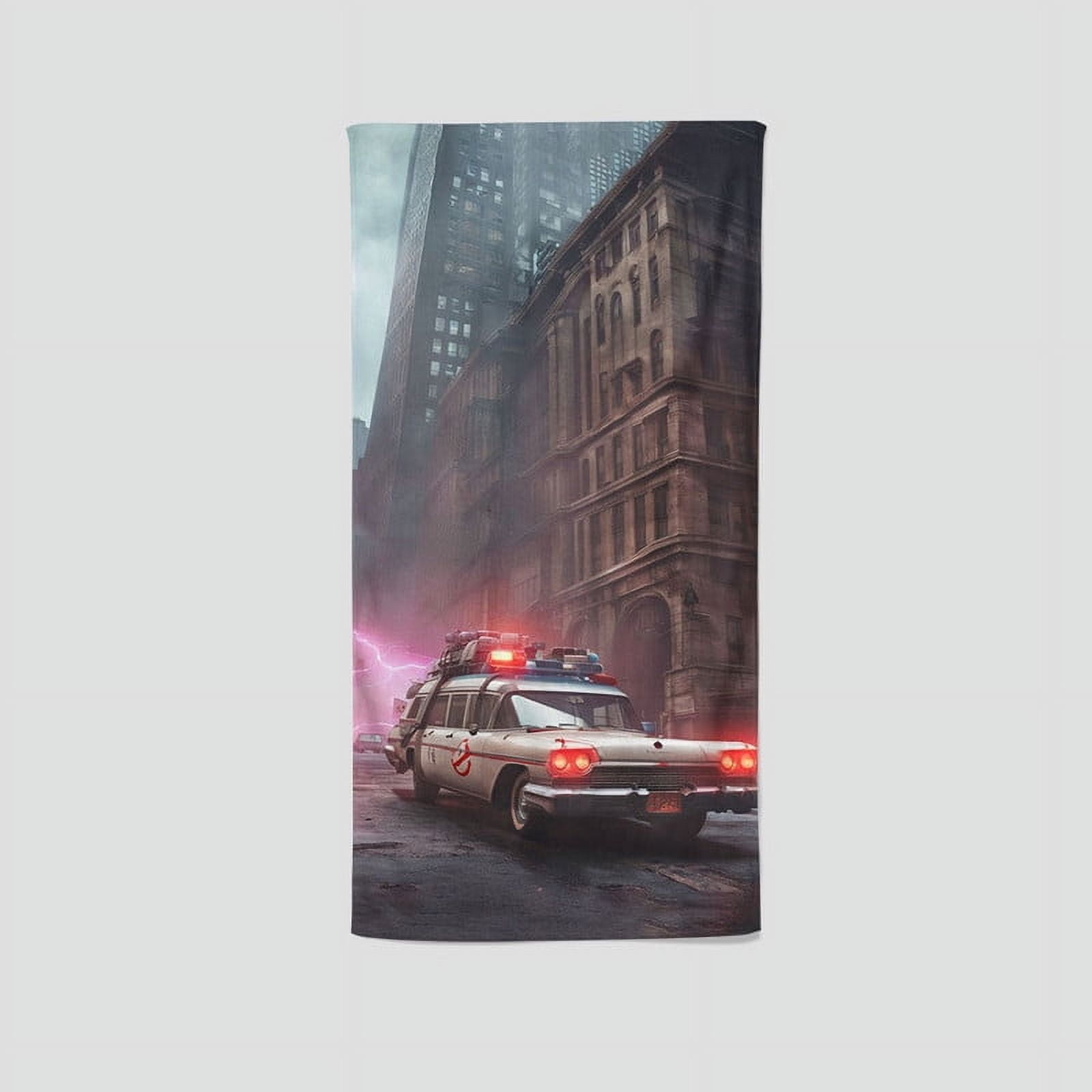 Ghostbusters's one-sided towel showcases a unique design, serving as a ...