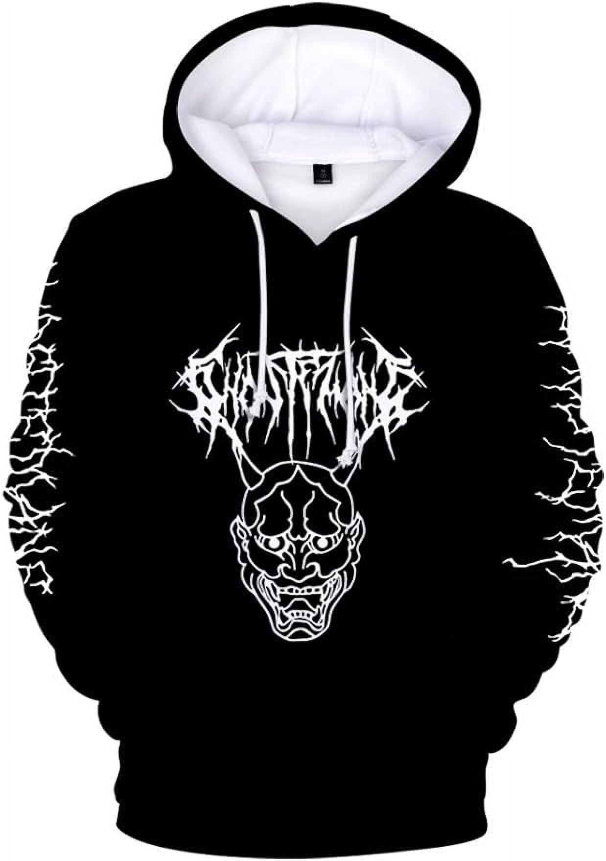 Ghostemane Merch Men/Women Streetwear Hoodie Peep Oversized Classic ...