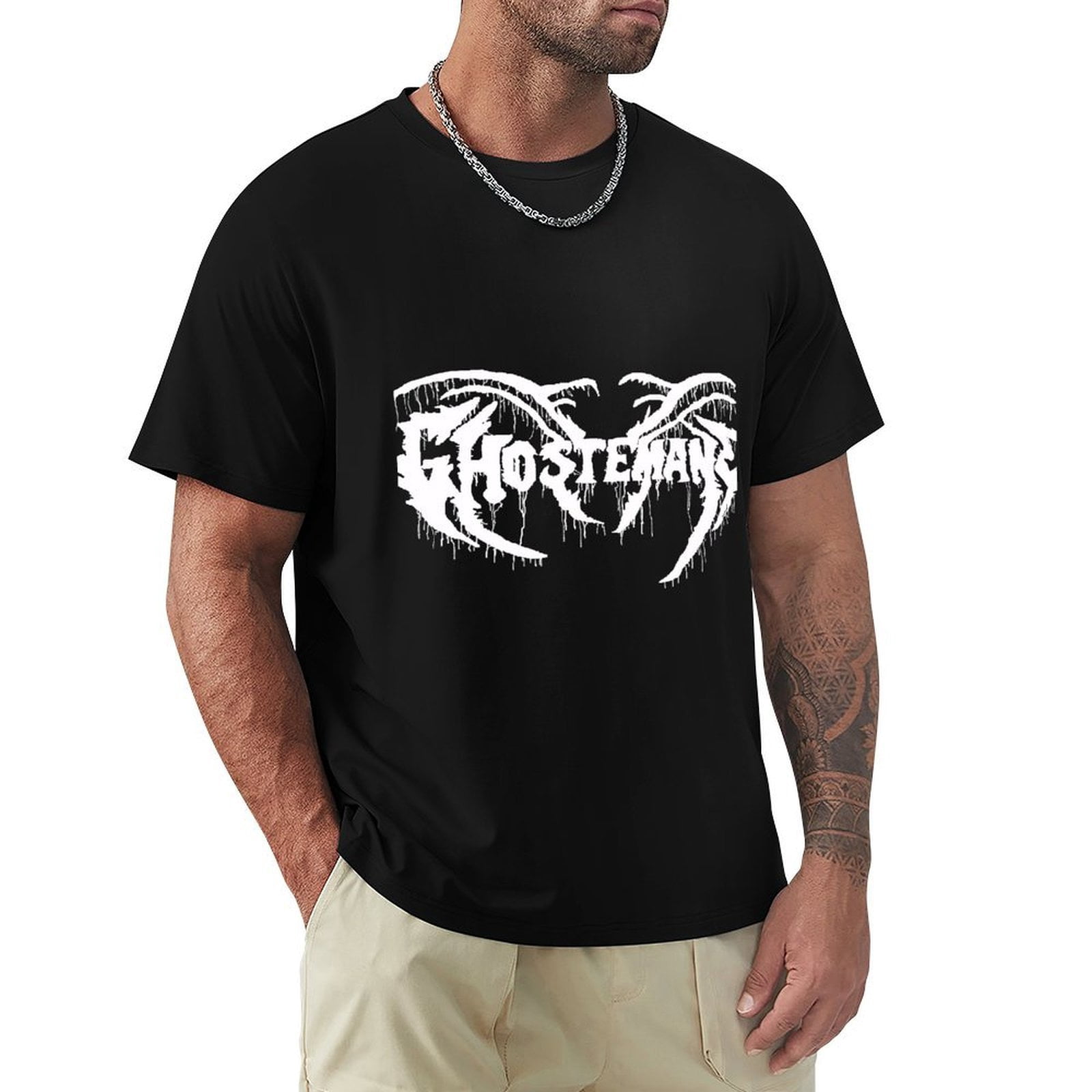 Ghostemane Metal Gothic Rock Men's Cotton Short Sleeve HD Print Tee for ...