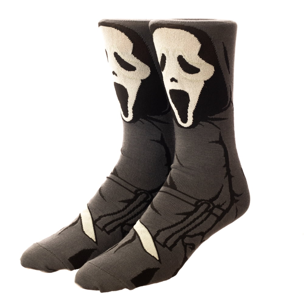 Ghostface 360 Character Crew Sock - Walmart.com