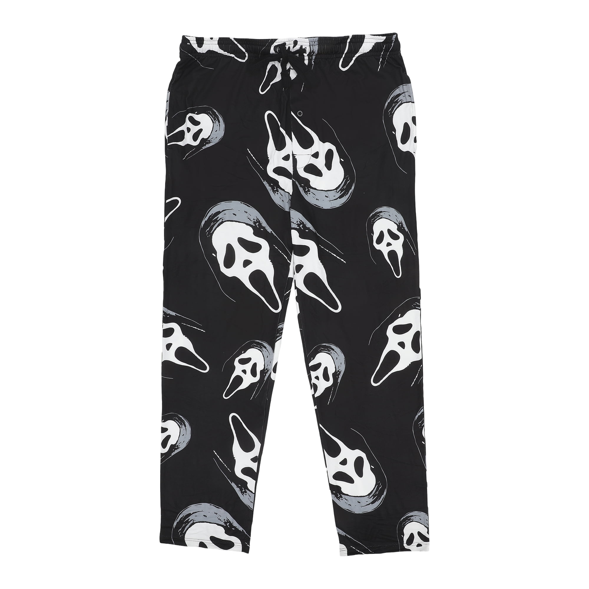 Ghostface All-Over Character Print Plush Minkey Fleece Men's Sleep ...
