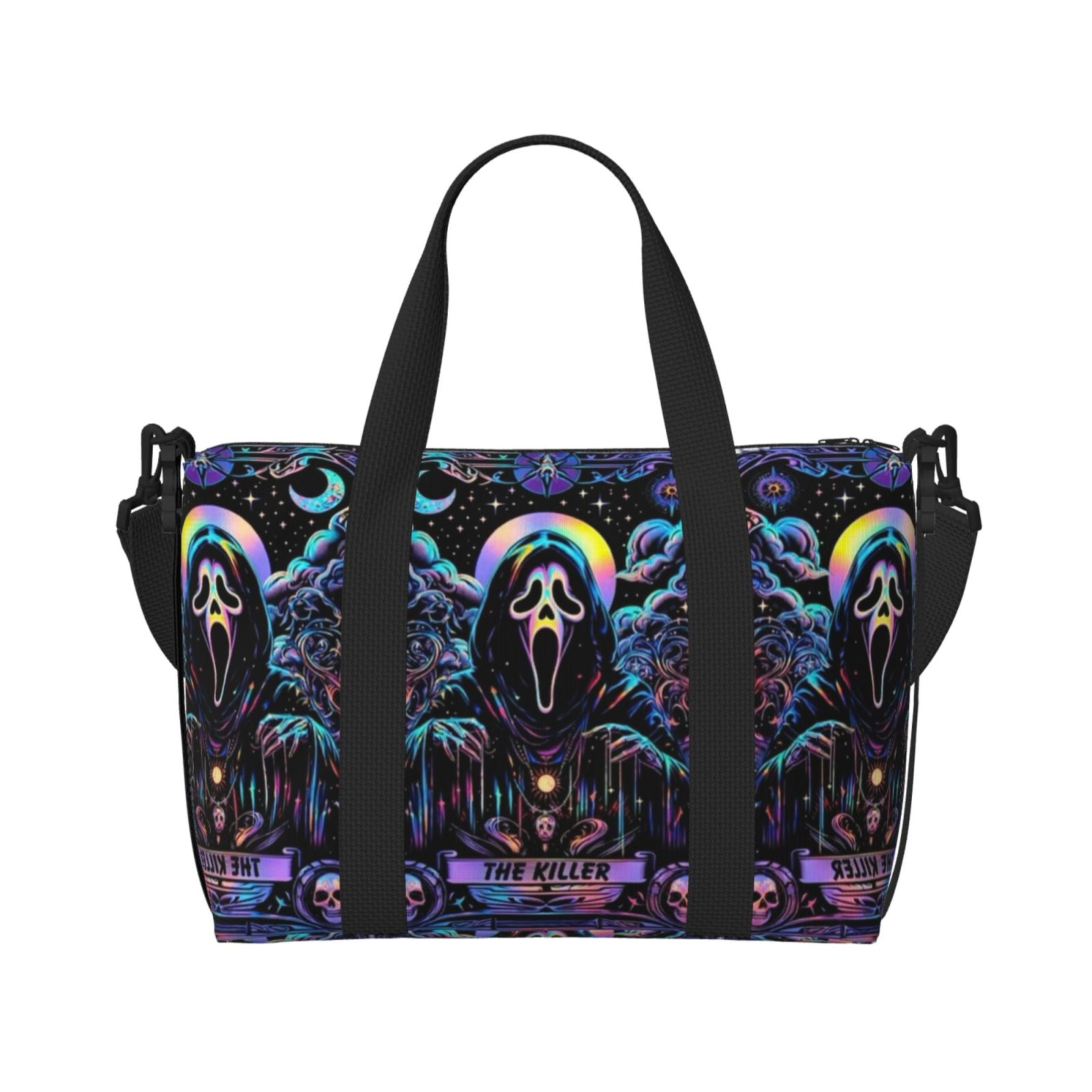 Ghostface Hand Travel Bag Weekender Duffle Bag Sport Gym Carry On Tote ...