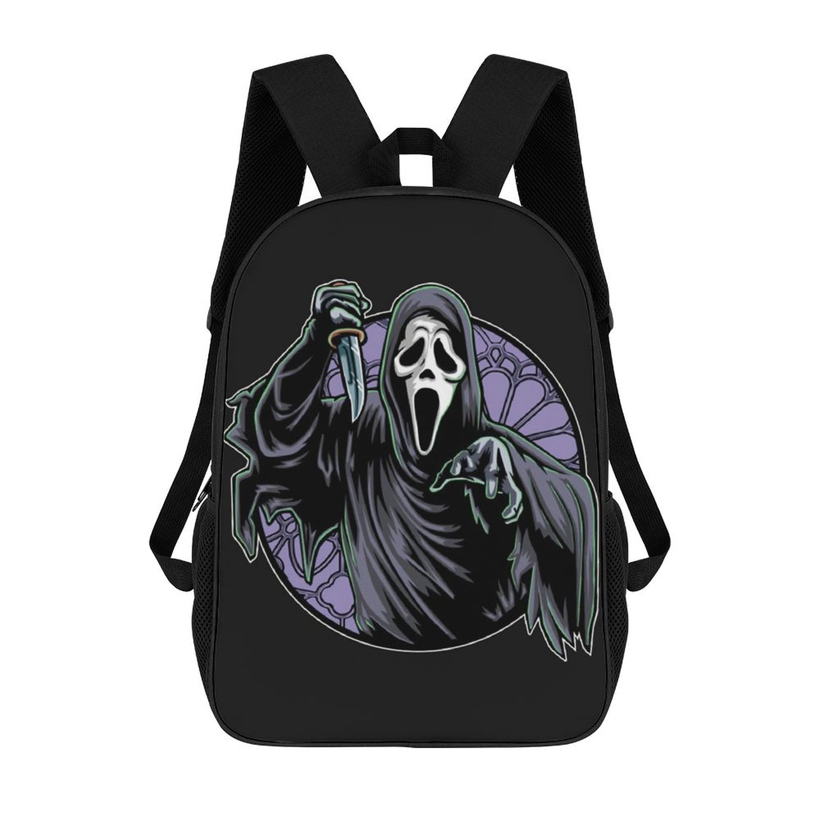 Ghostface Horror Scream Backpack Casual Daypack School Bag Satchel ...