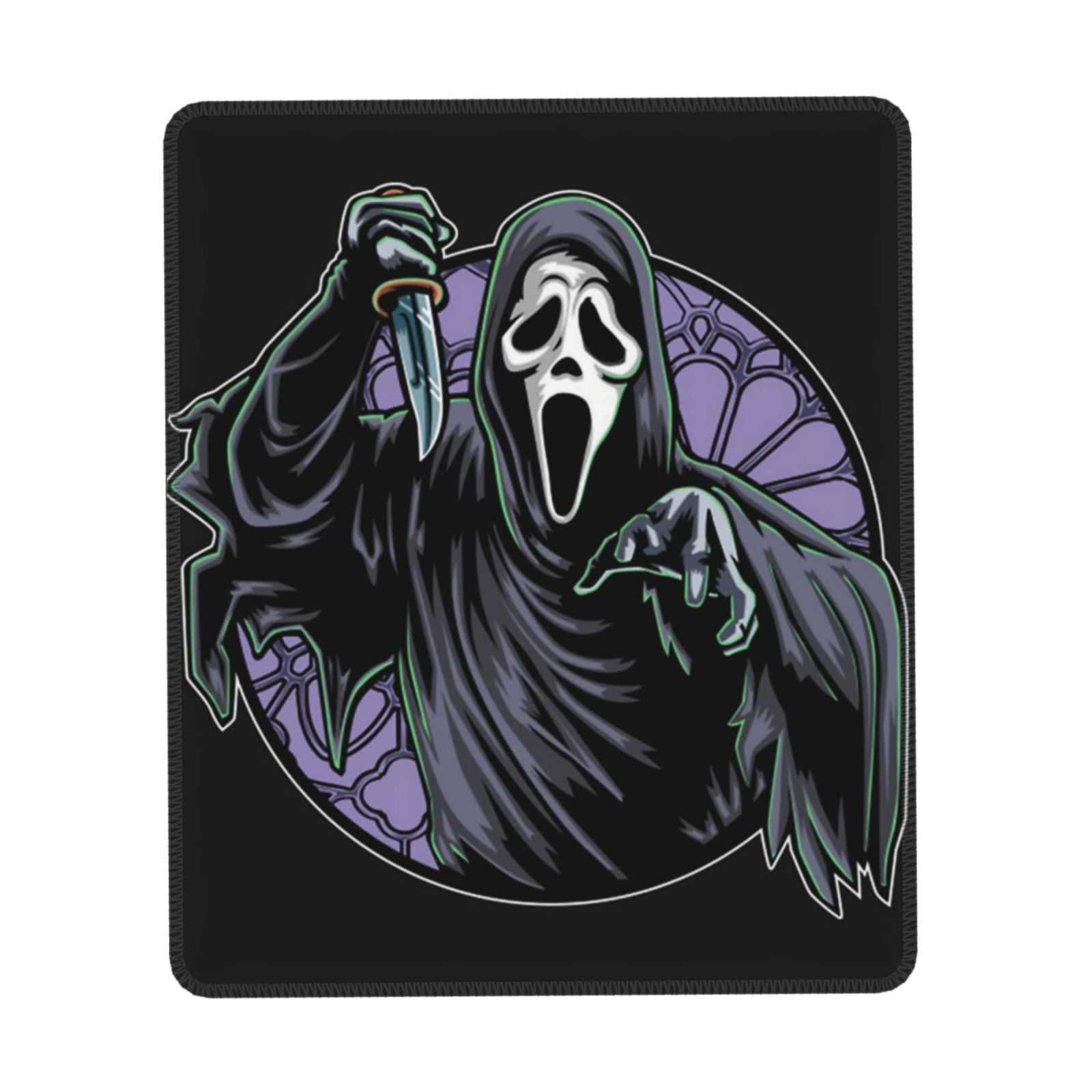 Ghostface Horror Scream Mouse Pad Non-Slip Rubber Base Mousepad Desktop ...