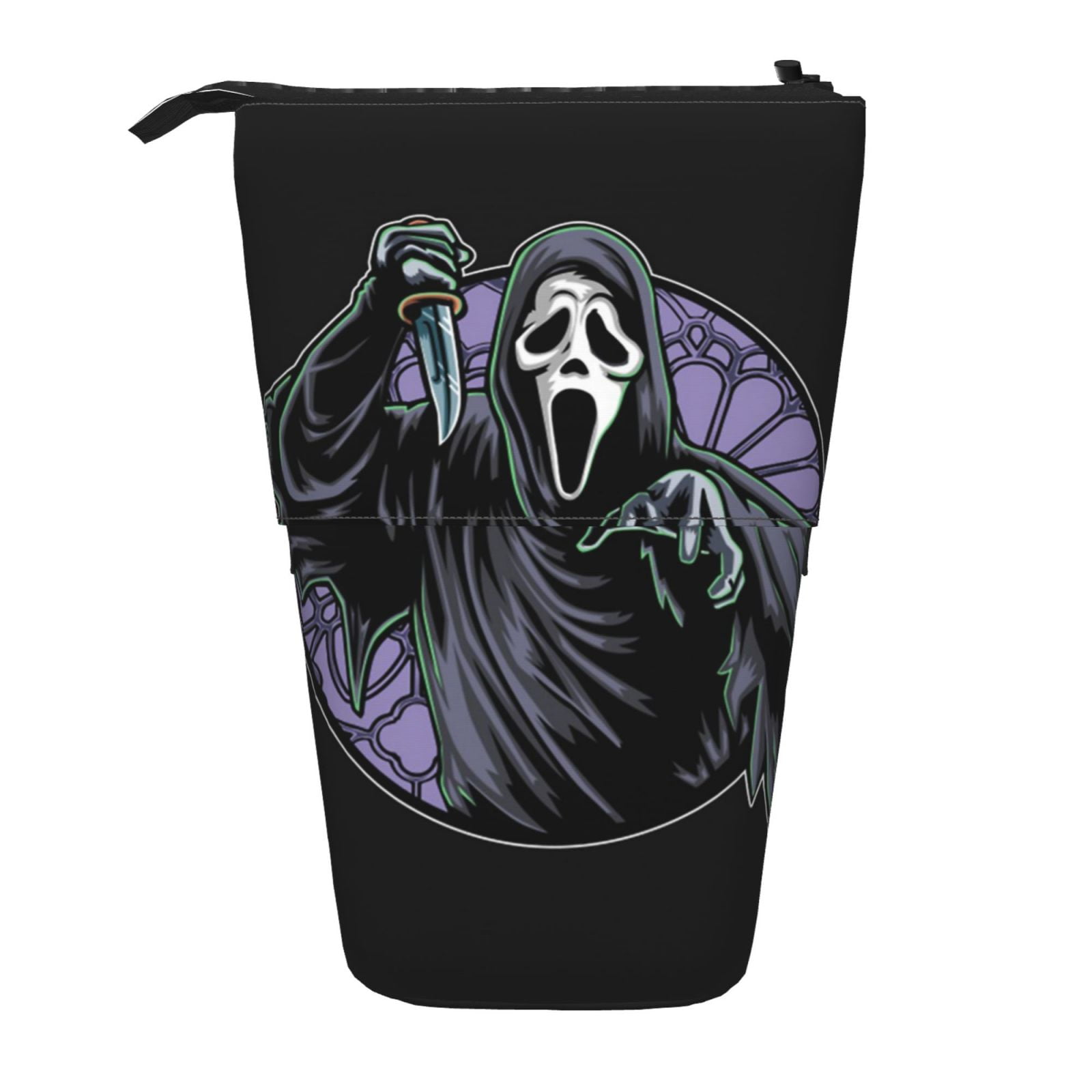 Ghostface Horror Scream Standing Pencil Case Pen Bag Telescopic Pencil ...