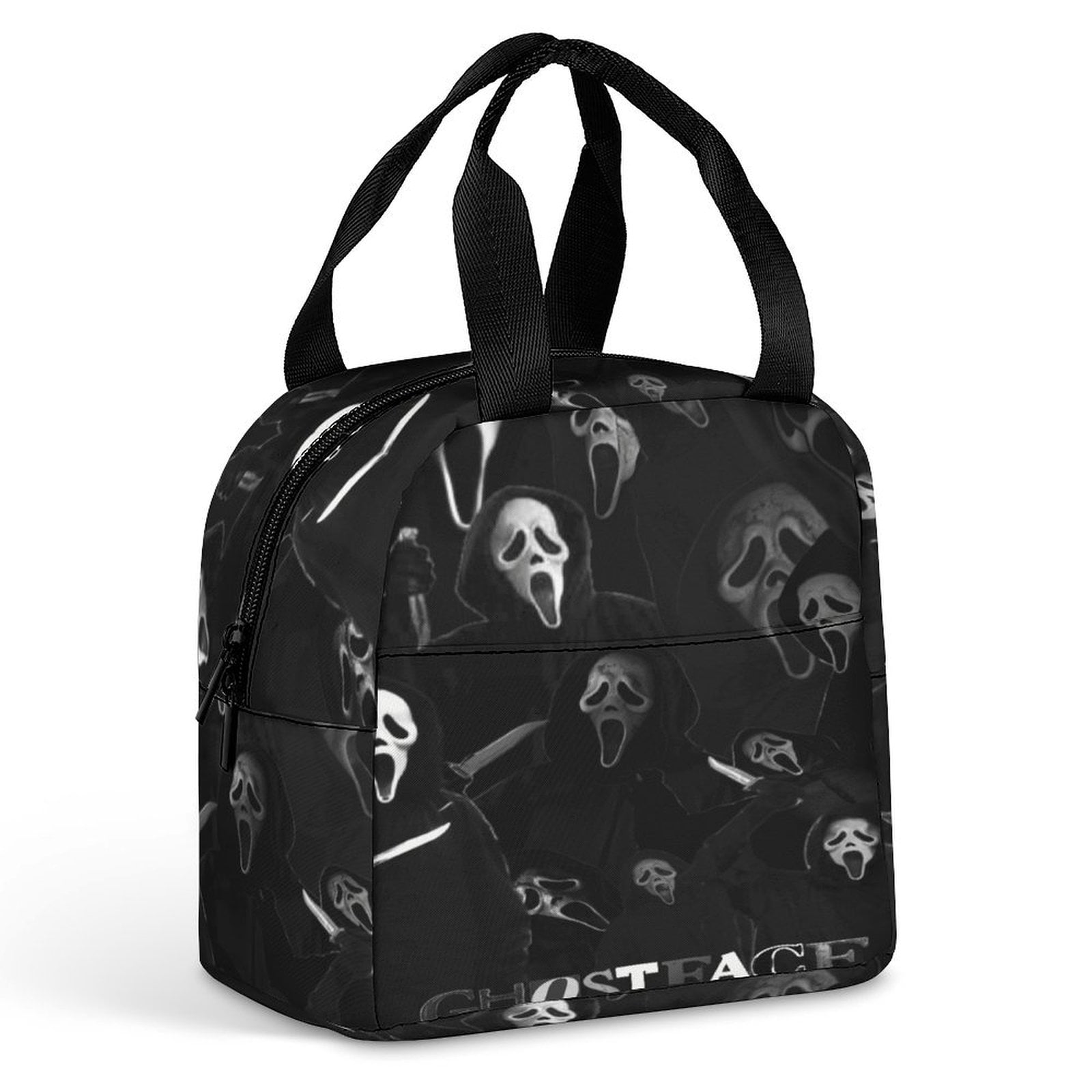 Ghostface Insulated Lunch Bag Reusable Lunch Box Meal Portable ...