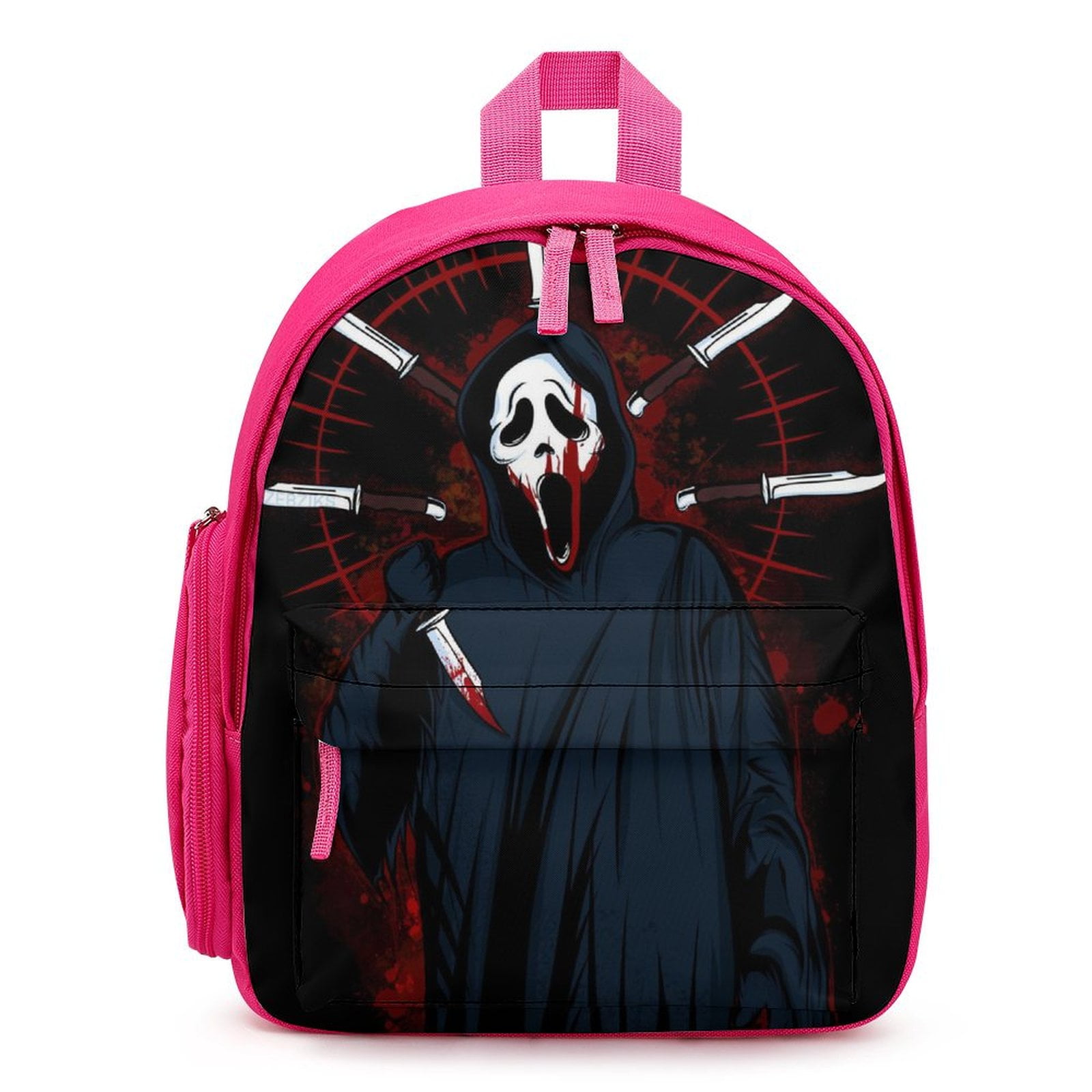 Ghostface Killer Film Scream Backpack Adjustable Schoolbag Bookbag ...
