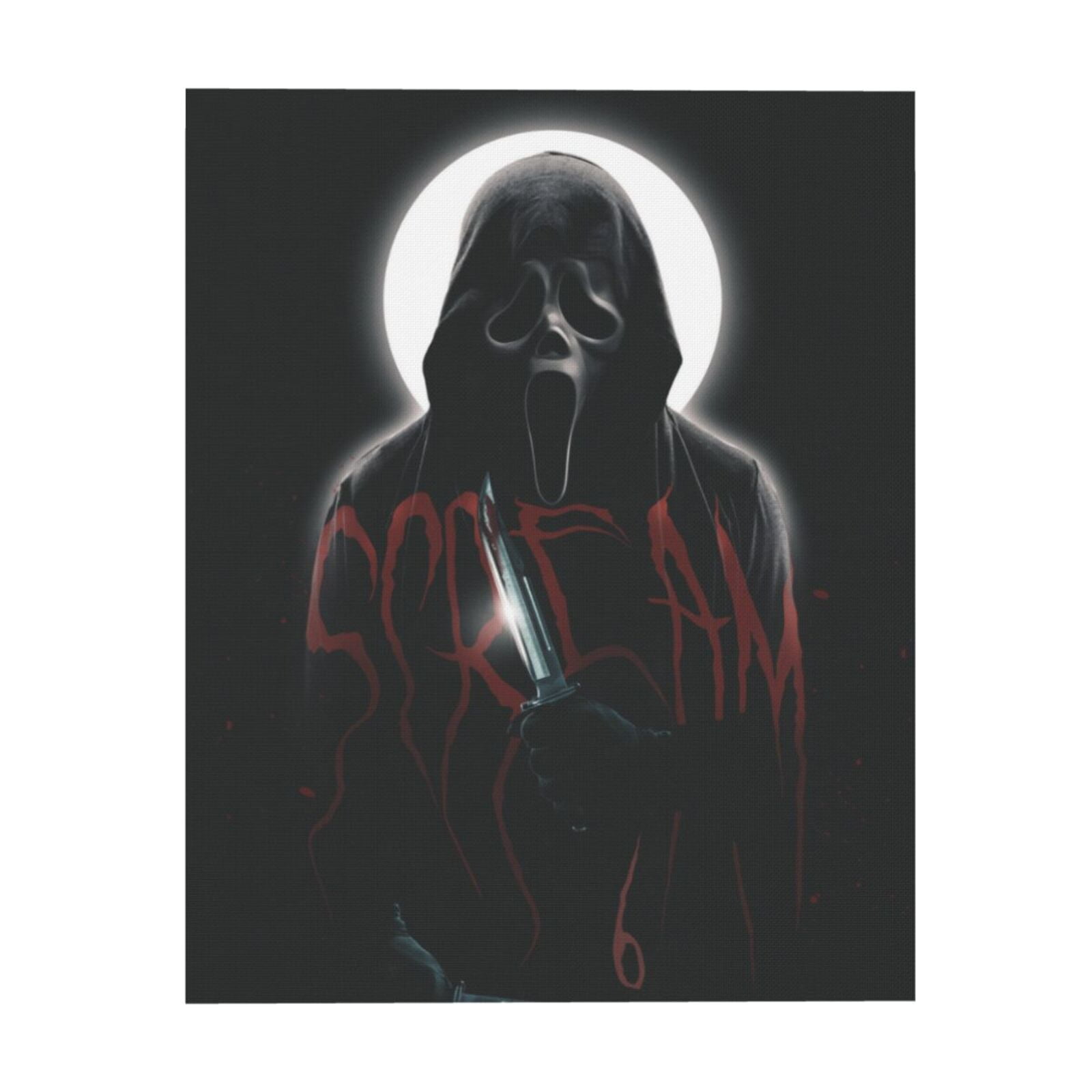 Ghostface Killer Scream Canvas Decorative Poster Art Picture Painting ...