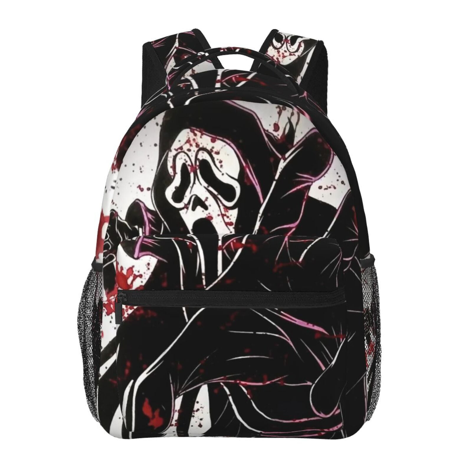 Ghostface Killer Scream Film Casual Backpack Schoolbag Large Capacity ...