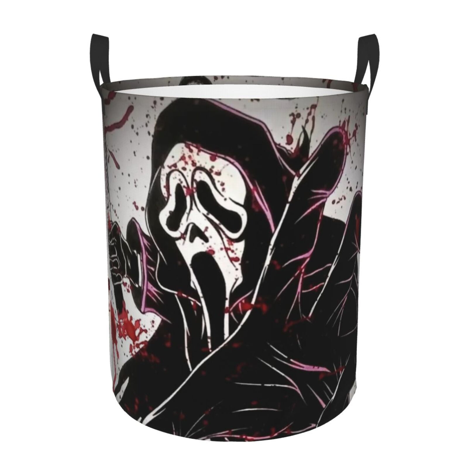 Ghostface Killer Scream Film Circular Laundry Hamper Large Storage ...