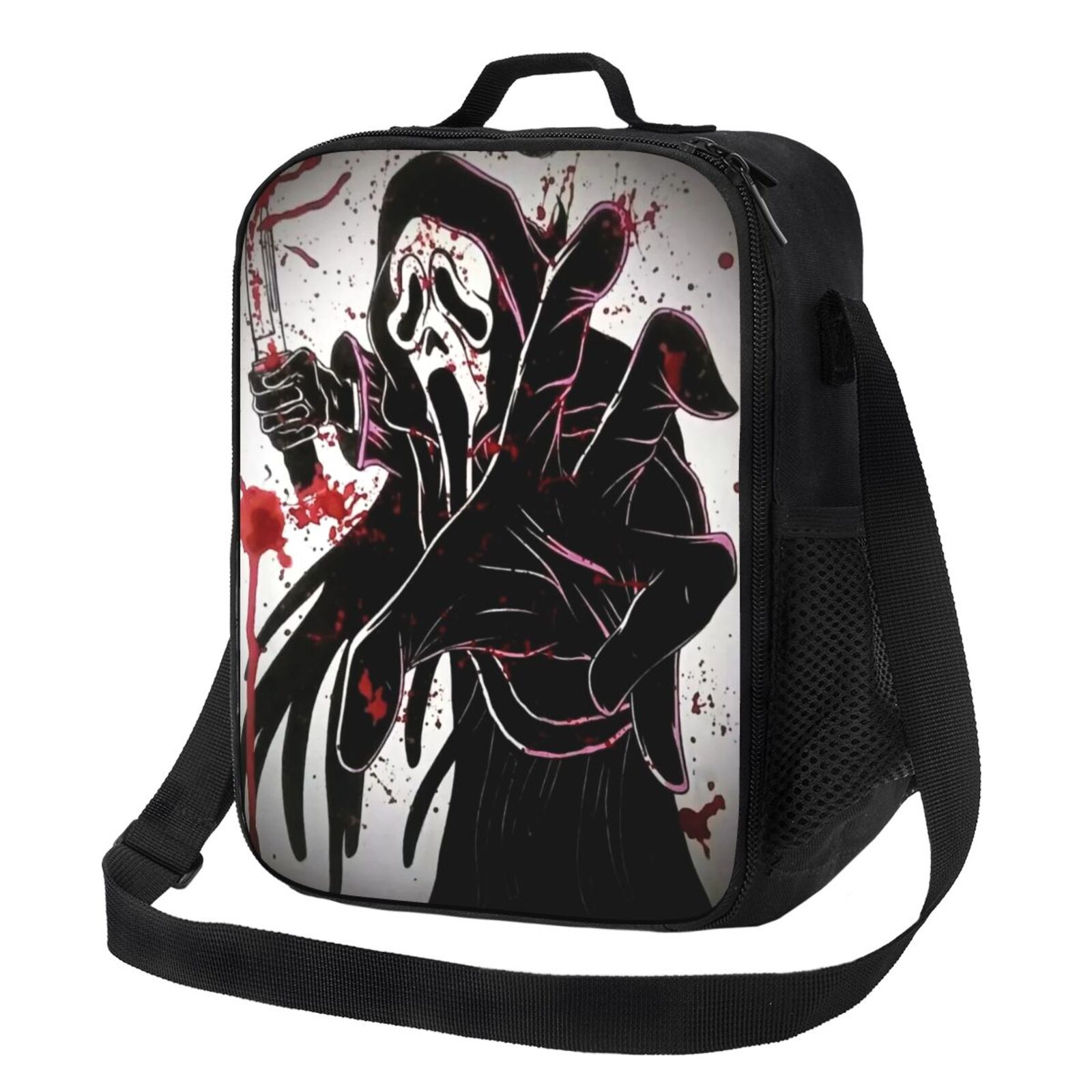 Ghostface Killer Scream Film Portable Lunch Bag Tote Bento Bag ...