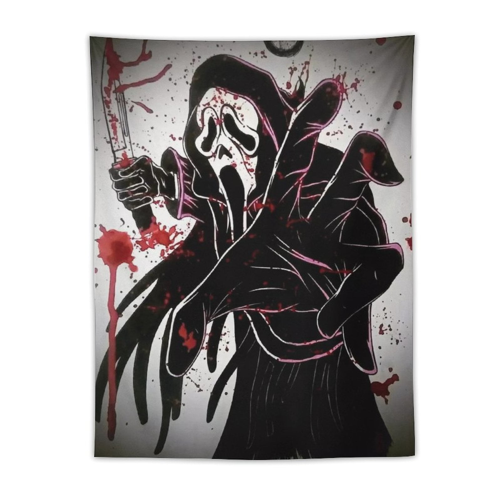 Ghostface Killer Scream Film Tapestry Luxury Wall Hanging Tapestries ...
