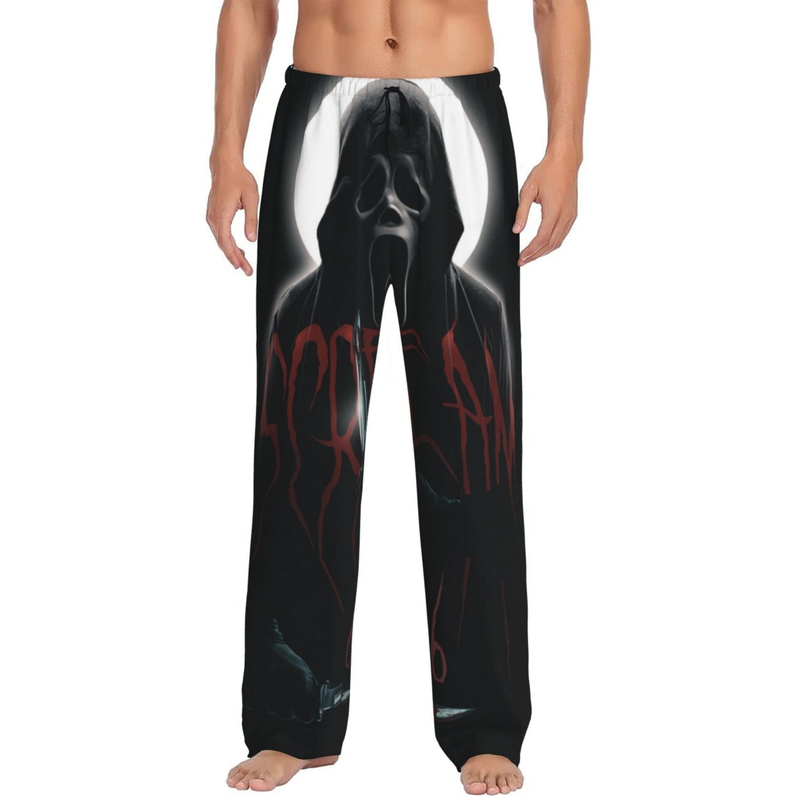 Ghostface Killer Scream Men's Pajama Pants Lounge Fashion Cozy Daily ...