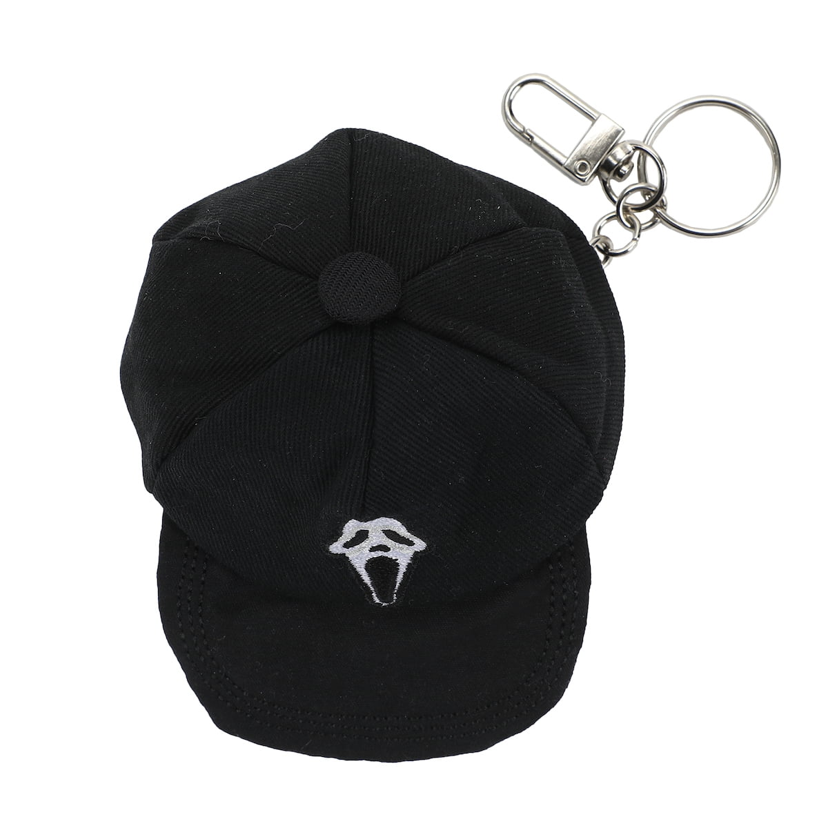 Ghostface Logo Black Mini Wool Hat Keychain With Storage Pocket ...