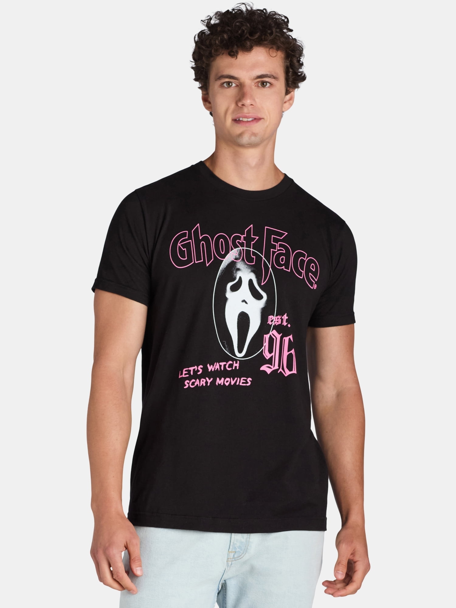 Ghostface Men's & Big Men's Graphic Tee Shirt, Sizes S-3XL - Walmart.com