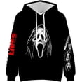 Ghostface Movie Merch Scream 7 Hoodie Spring&Autumn Fashion Men/Women ...