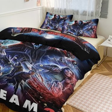 Princess Heart Print Bedding Sets 3/4pcs Cute Girl Adult Bed Linings ...