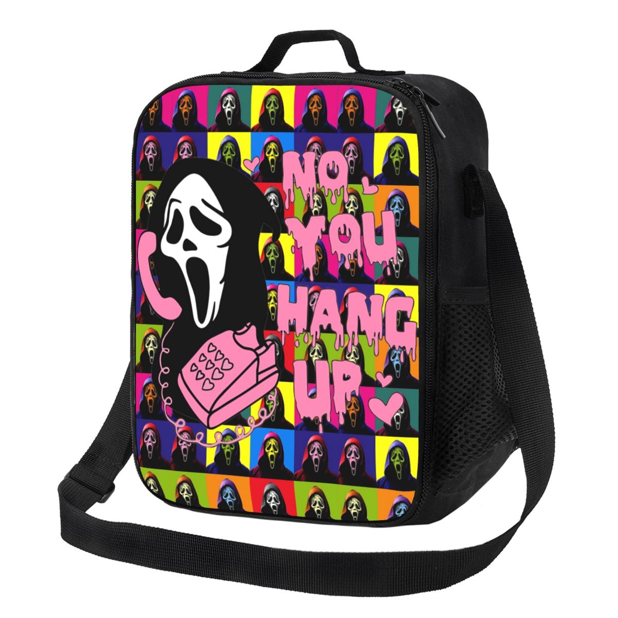 Ghostface Sc-ream Lunch Bag Tote Shoulder Bags Insulated Lunch Box ...