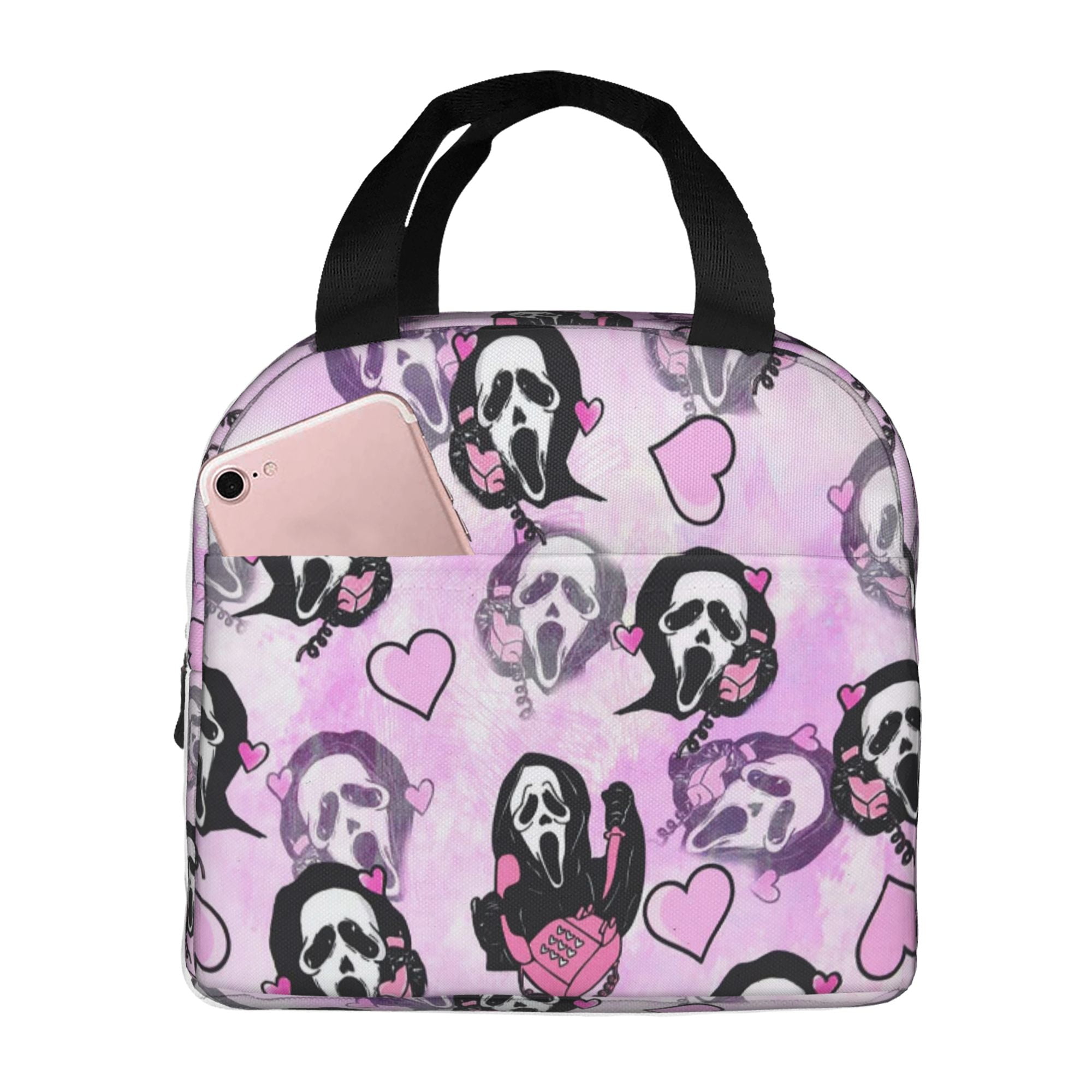 Ghostface Sc-ream Lunch Bag Tote Shoulder Bags Insulated Lunch Box ...