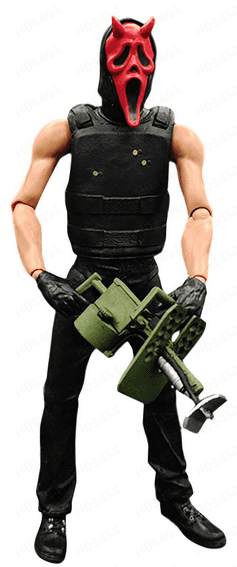 Ghostface Scream 7" Action Figure Model Toy Ultimate Horror Halloween ...