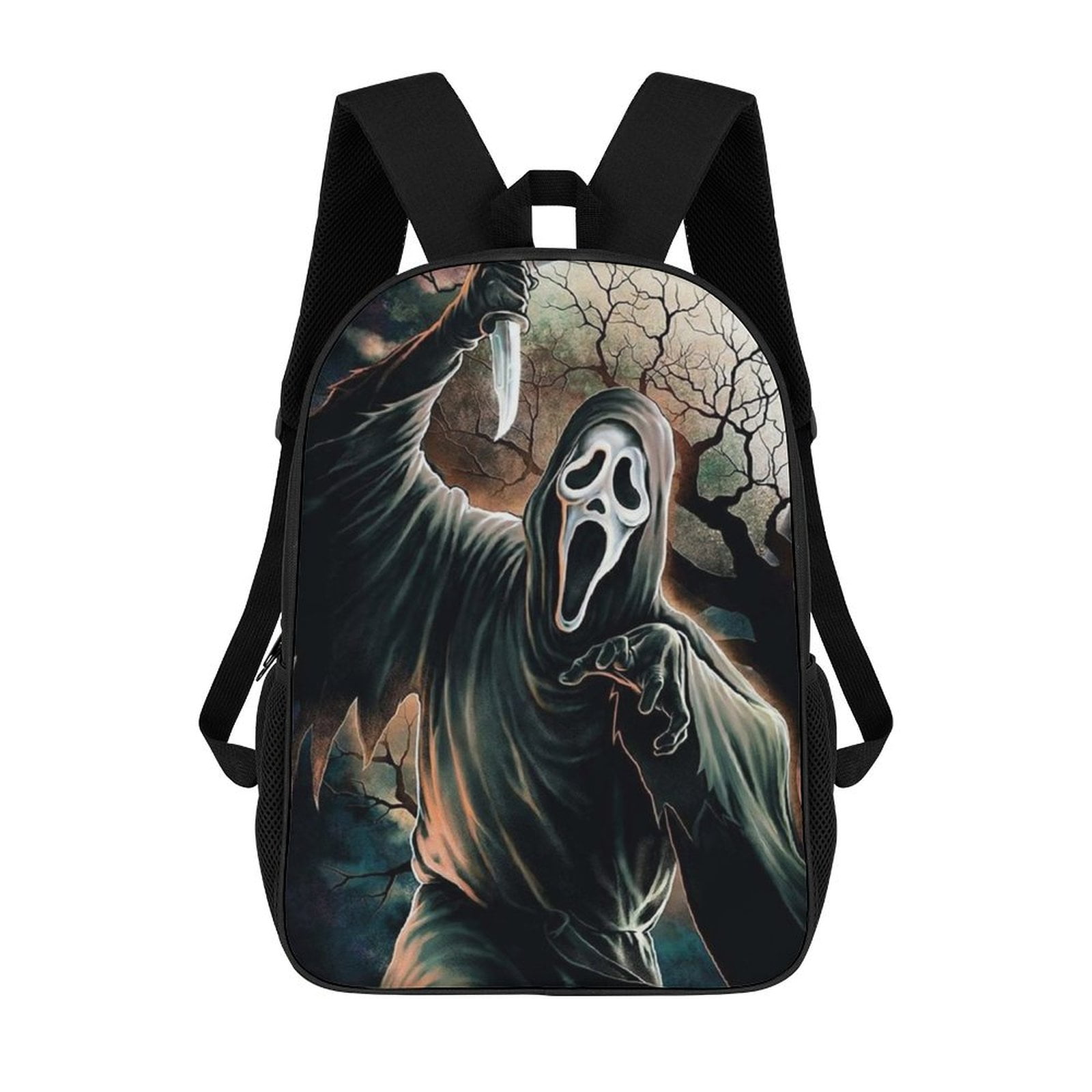 Ghostface Scream Backpack Casual Daypack School Bag Satchel Bookbag ...