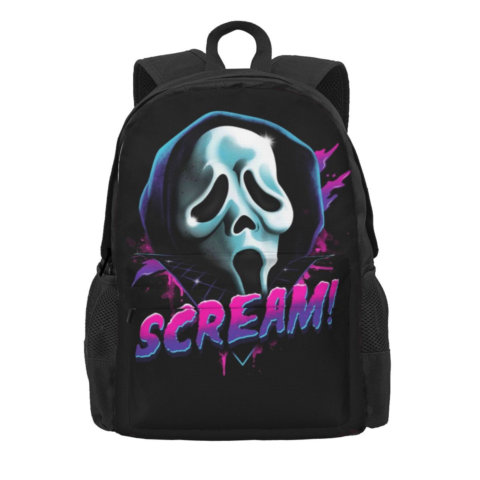 Ghostface Scream Backpack Lightweight Daypack Large Capacity School Bag ...