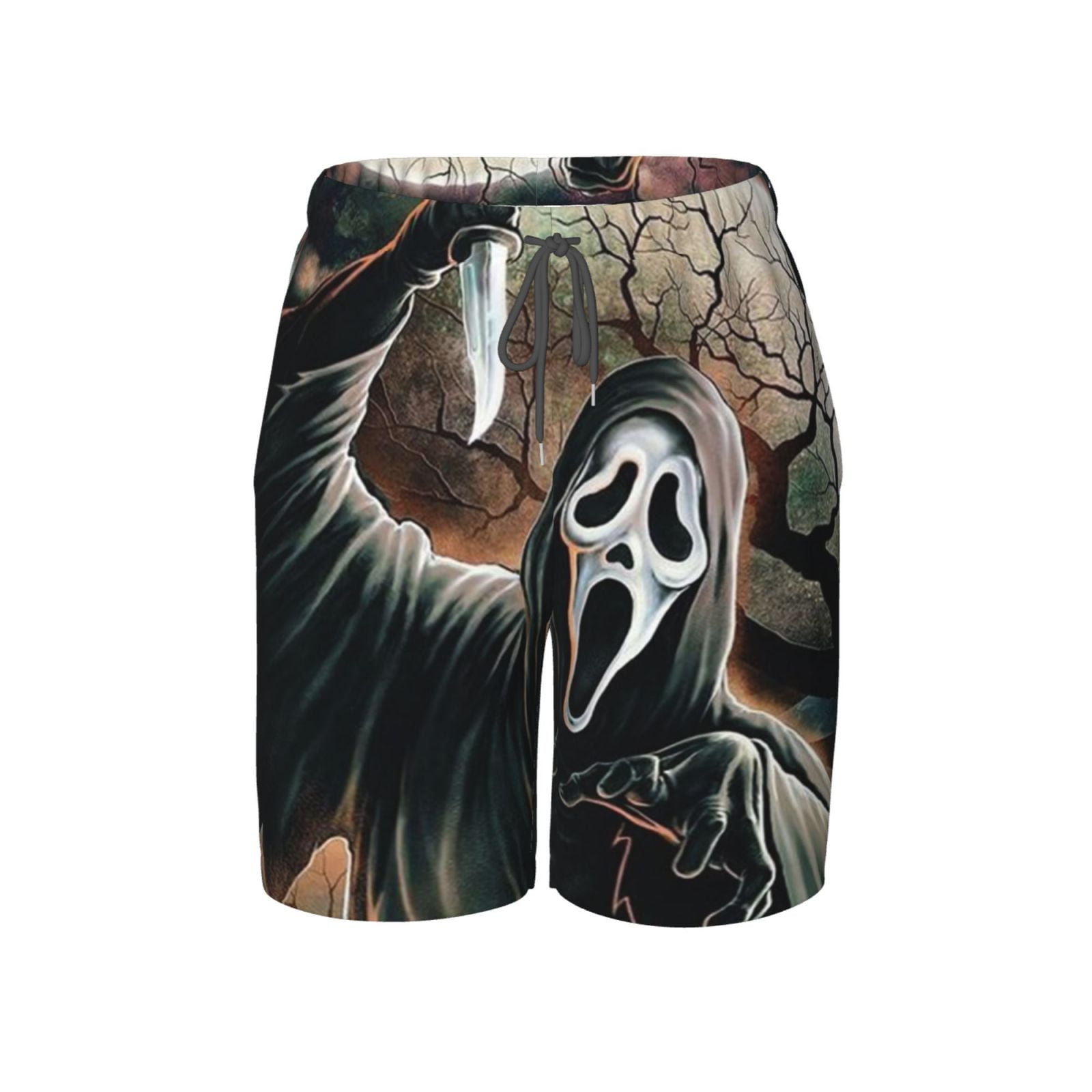Ghostface Scream Boy's Swim Trunks Quick Dry Teen Board Shorts ...